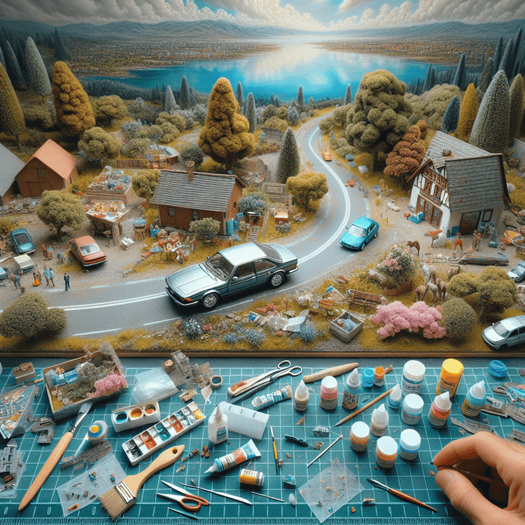 How to Build a Diorama for Your Model Cars