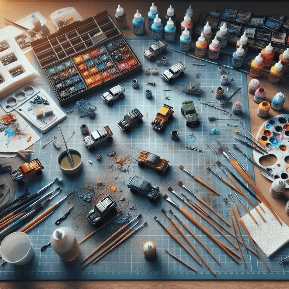 How to Choose the Right Paints and Colors for Your Model Cars ...