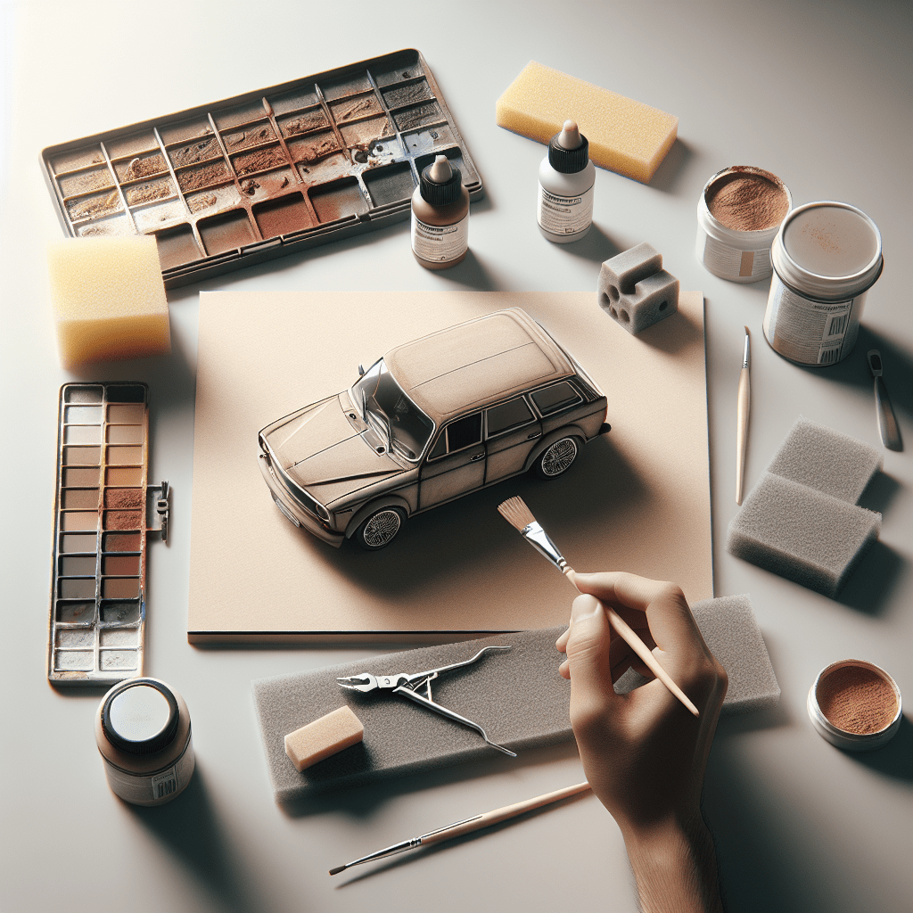 How to Create Realistic Weathering Effects on Model Cars