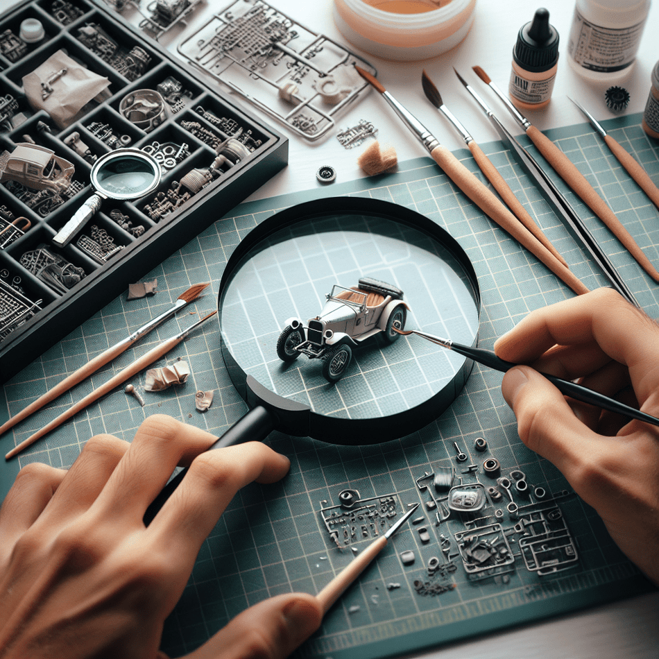 How to Fix Common Mistakes When Building Model Cars