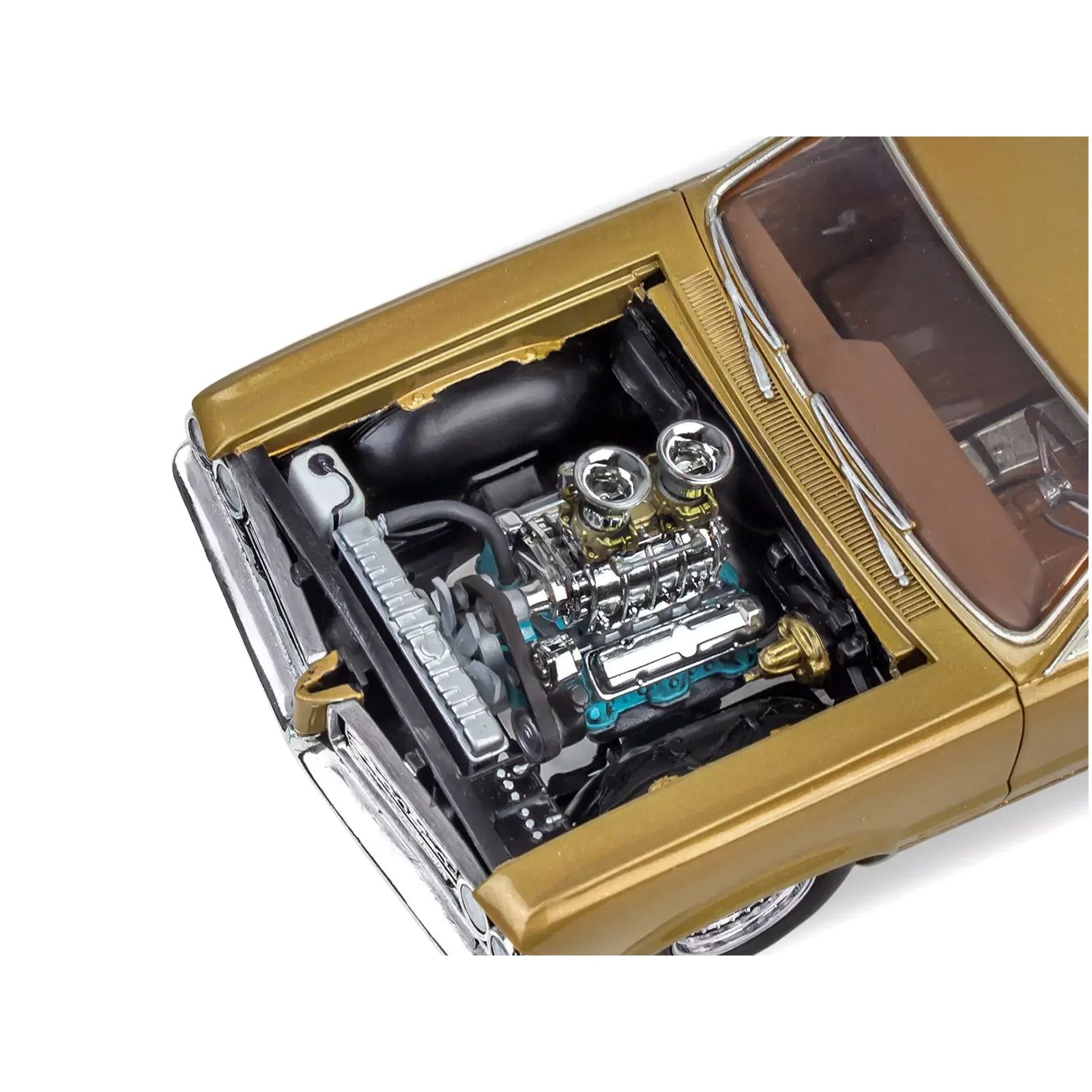 Level 4 Model Kit 1964 Pontiac GTO 2-in-1 Kit 1/24 Scale Model by Revell