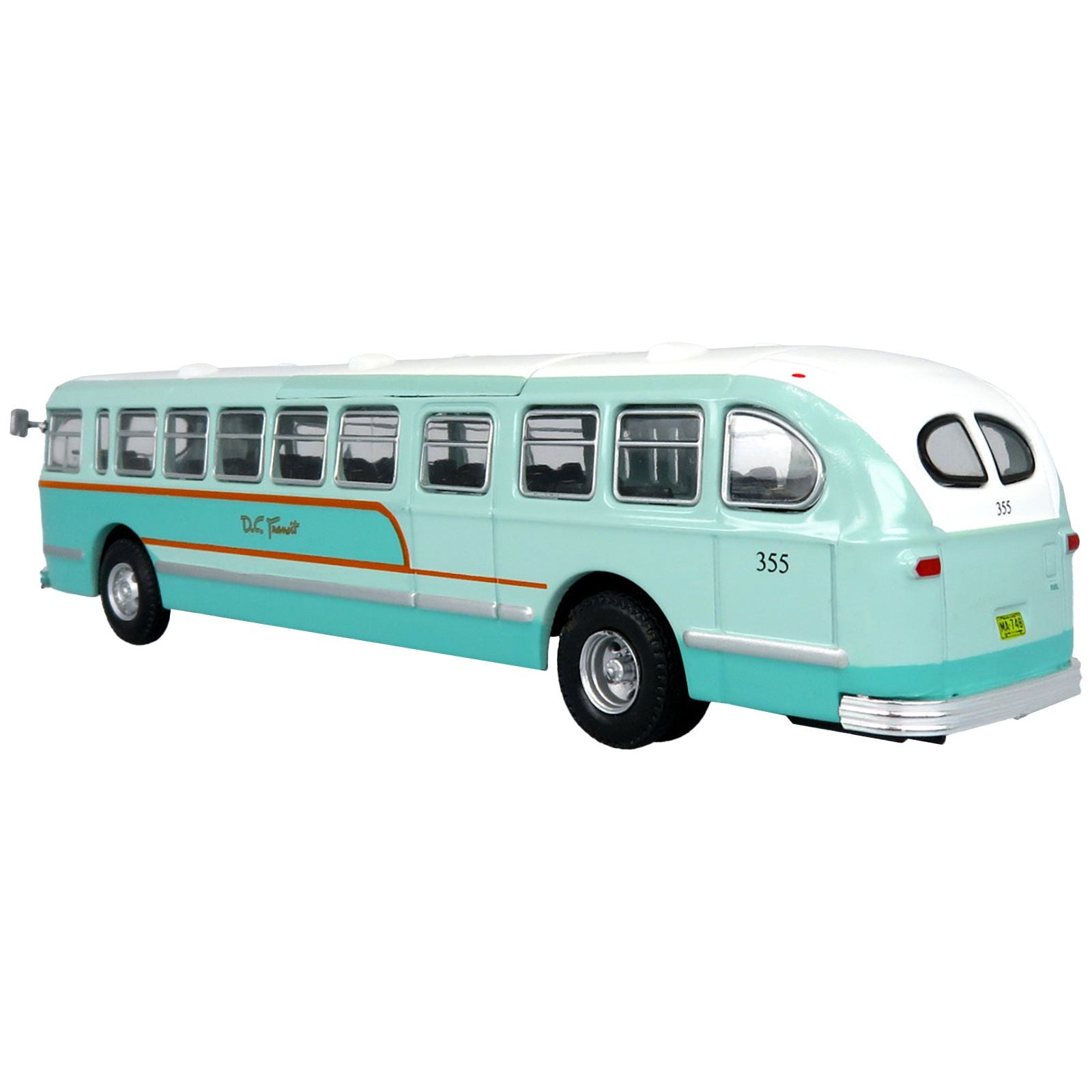 1952 CCF-Brill CD-44 Transit Bus DC Transit 1/87 (HO) Diecast Model