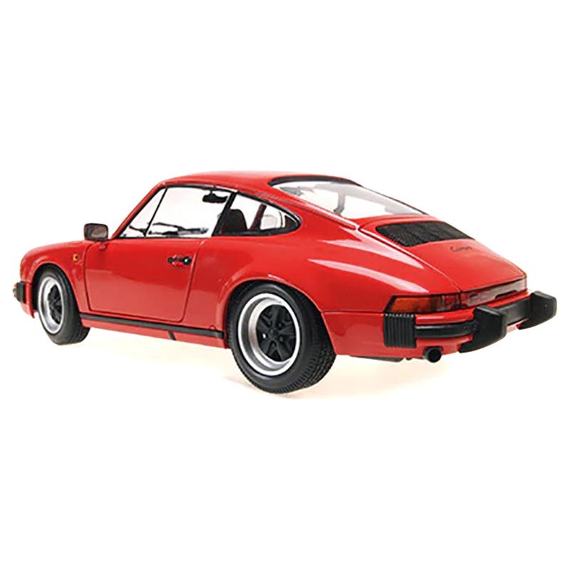 1983 Porsche 911 Carrera Coupe 3.2 Red 1/18 Diecast Model Car by Minic ...
