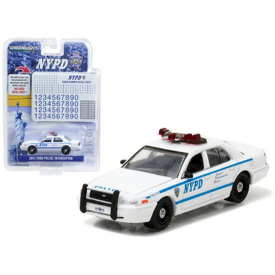 2011 Ford Crown Victoria Police New York Police Department (NYPD) with ...