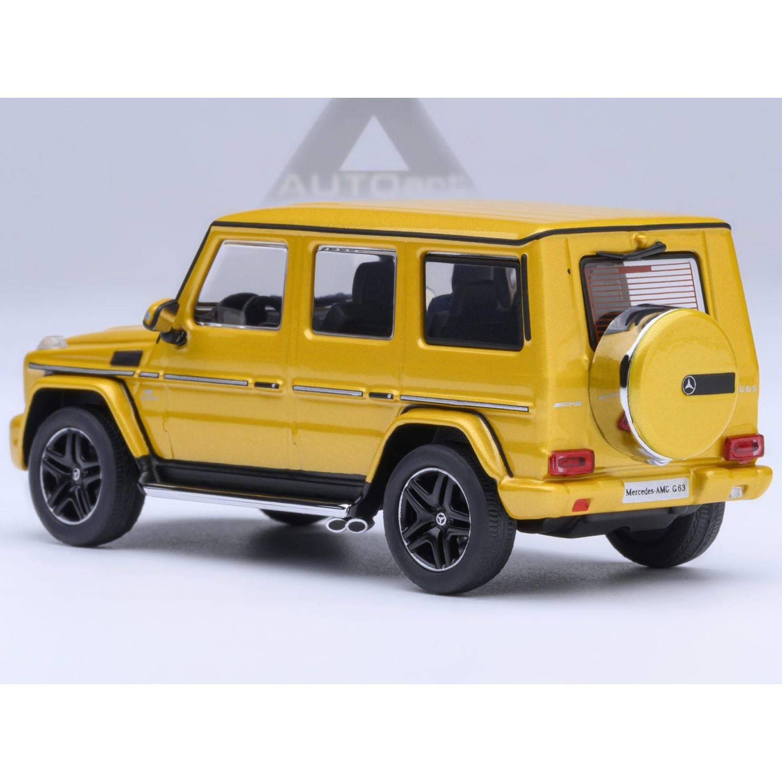 2017 Mercedes-Benz AMG G 63 Solar Beam Yellow 1/64 Diecast Model Car