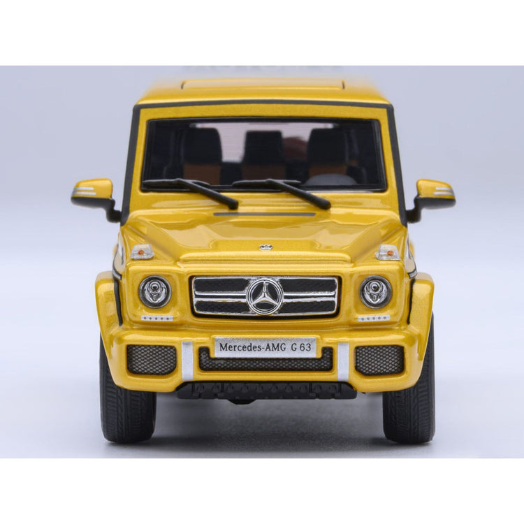 2017 Mercedes-Benz AMG G 63 Solar Beam Yellow 1/64 Diecast Model Car