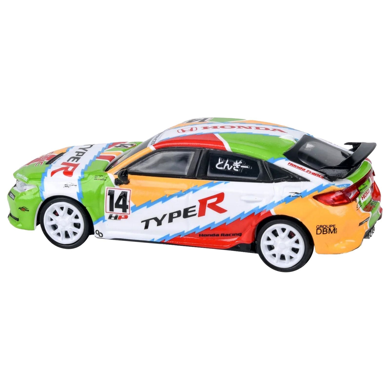 2023 Honda Civic Type R FL5 #14 "JACCS" Livery 1/64 Diecast Model Car ...