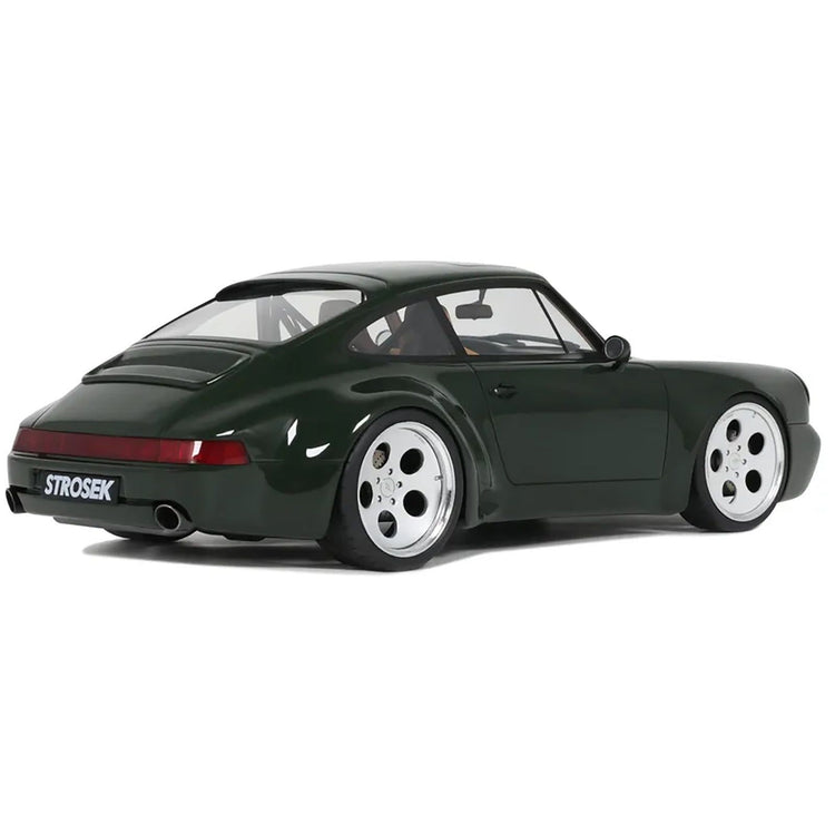 2024 Porsche 911 Strosek Mega 30 Green 1/18 Model Car by GT Spirit
