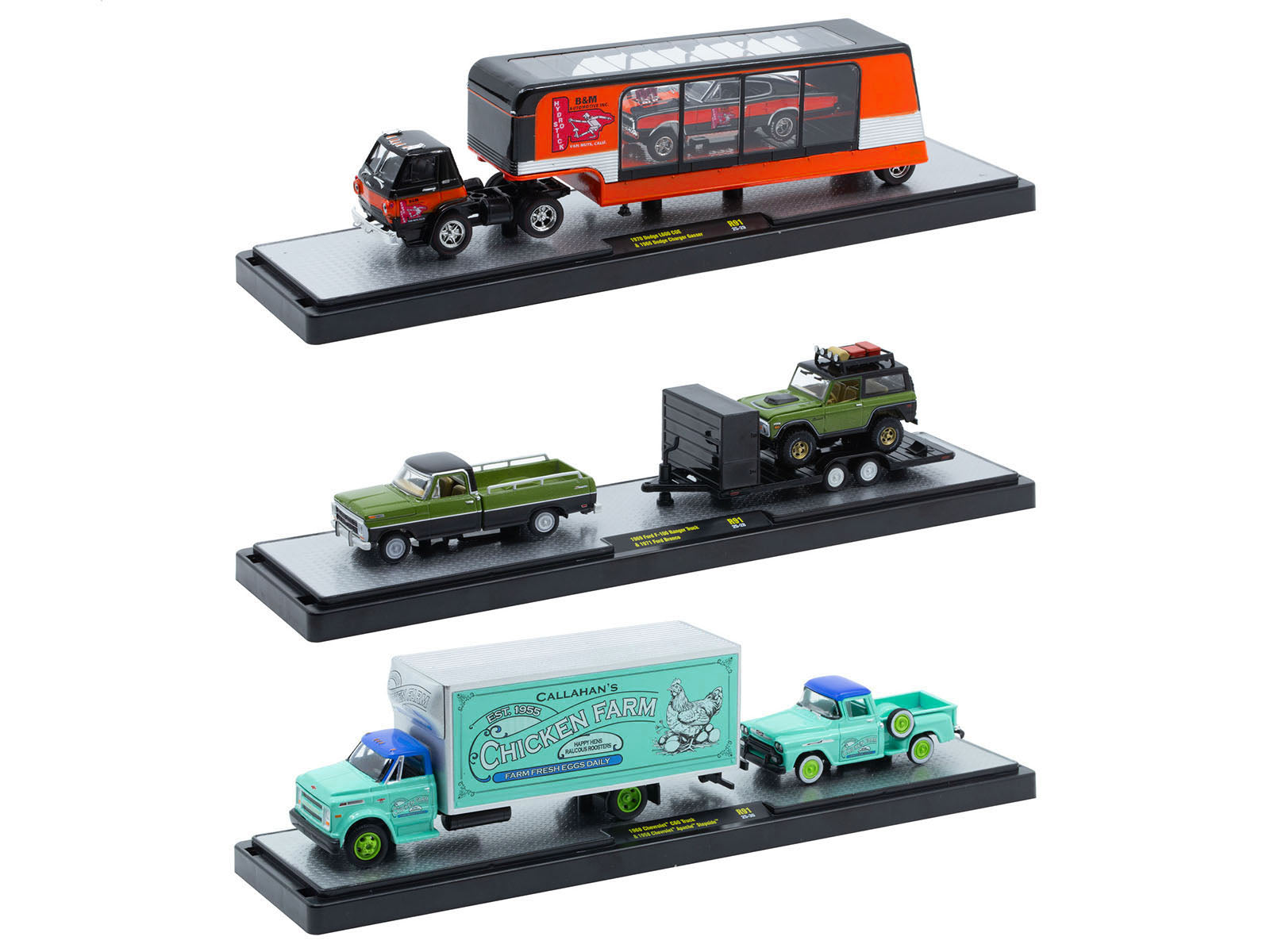 Auto Haulers Set of 3 Trucks Release 91 Limited Edition to 8000 pieces ...