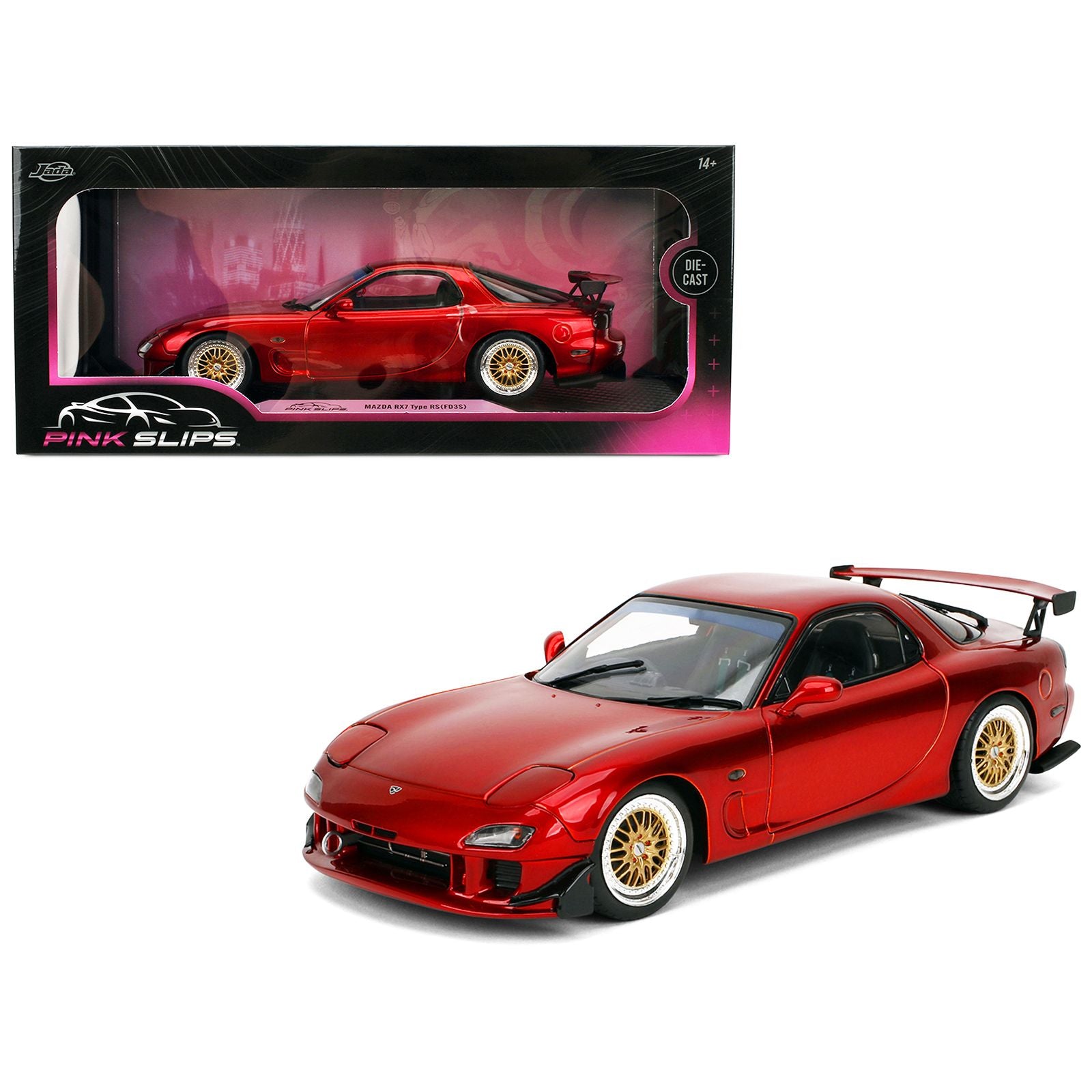 Mazda RX7 Type RS (FD3S) RHD (Right Hand Drive) Orange Metallic "Pink ...