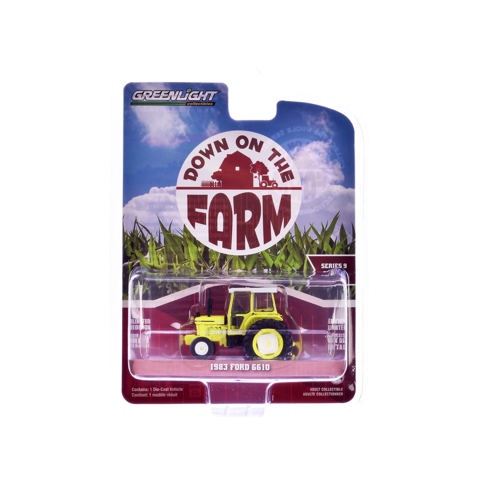 1983 Ford 6610 Tractor High-Vis Yellow "Down on the Farm" Series 9 1/6 ...