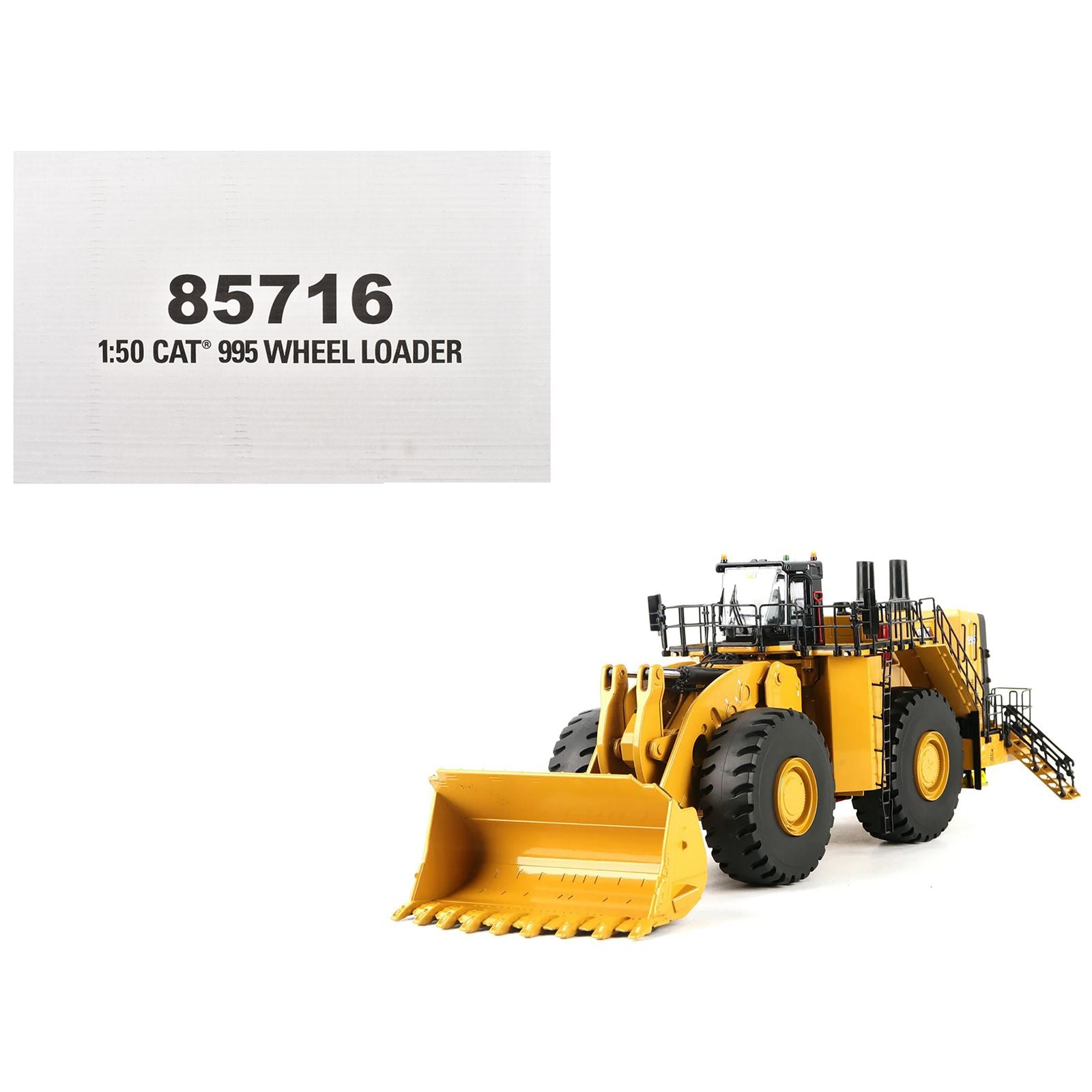 CAT Caterpillar 995 Wheel Loader Yellow 1/50 Diecast Model
