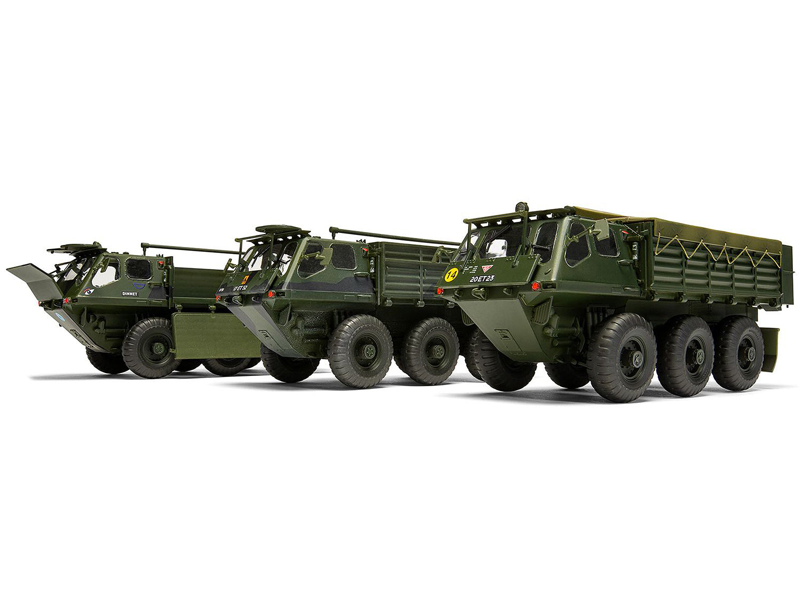 Level 3 Model Kit Alvis FV622 Stalwart Mk.2 Military Truck with 3 ...