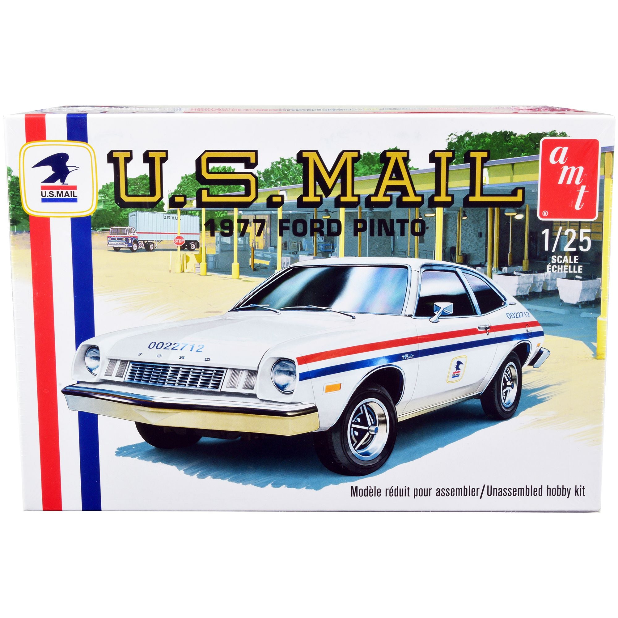 Skill 2 Model Kit 1977 Ford Pinto "USPS" 1/25 Scale Model
