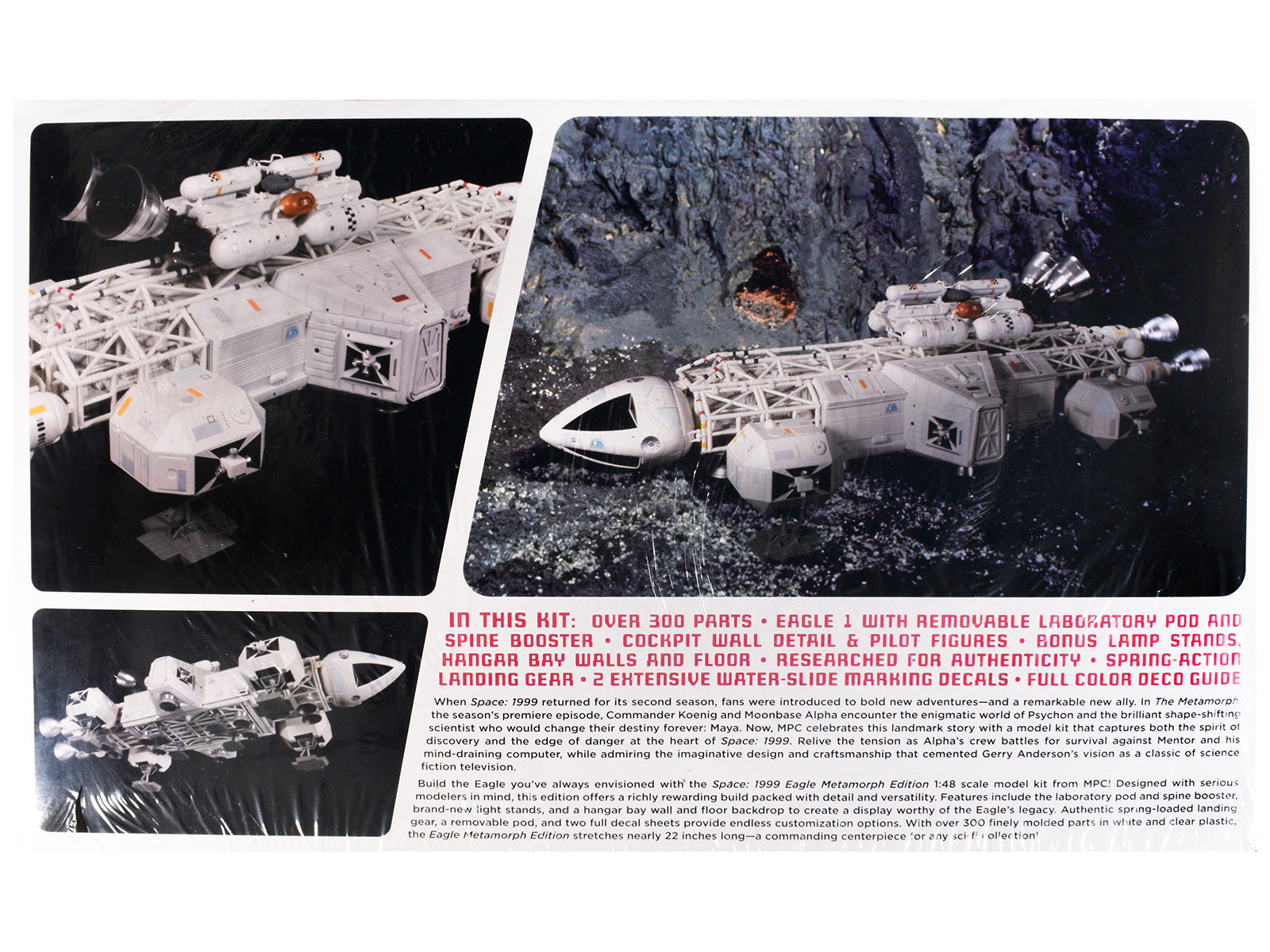MPC Space 1999: '22" Eagle Transporter Metamorph Edition 1:48 Scale ...