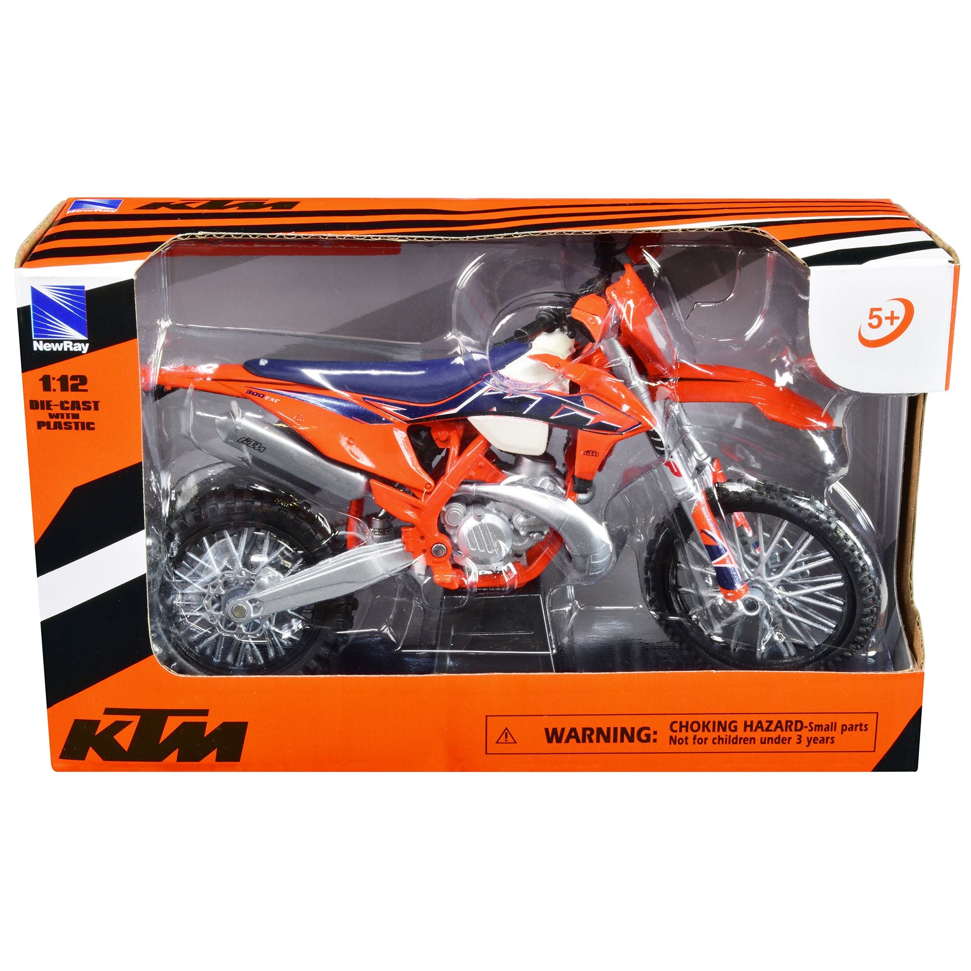 KTM 300 EXC-TPI Enduro Dirt Bike Motorcycle Orange 1/12 Diecast Model