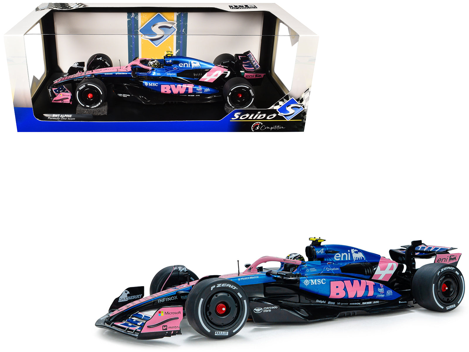 Alpine A525 #7 Jack Doohan "BWT" Formula One F1 "Chinese GP" (2025 ...