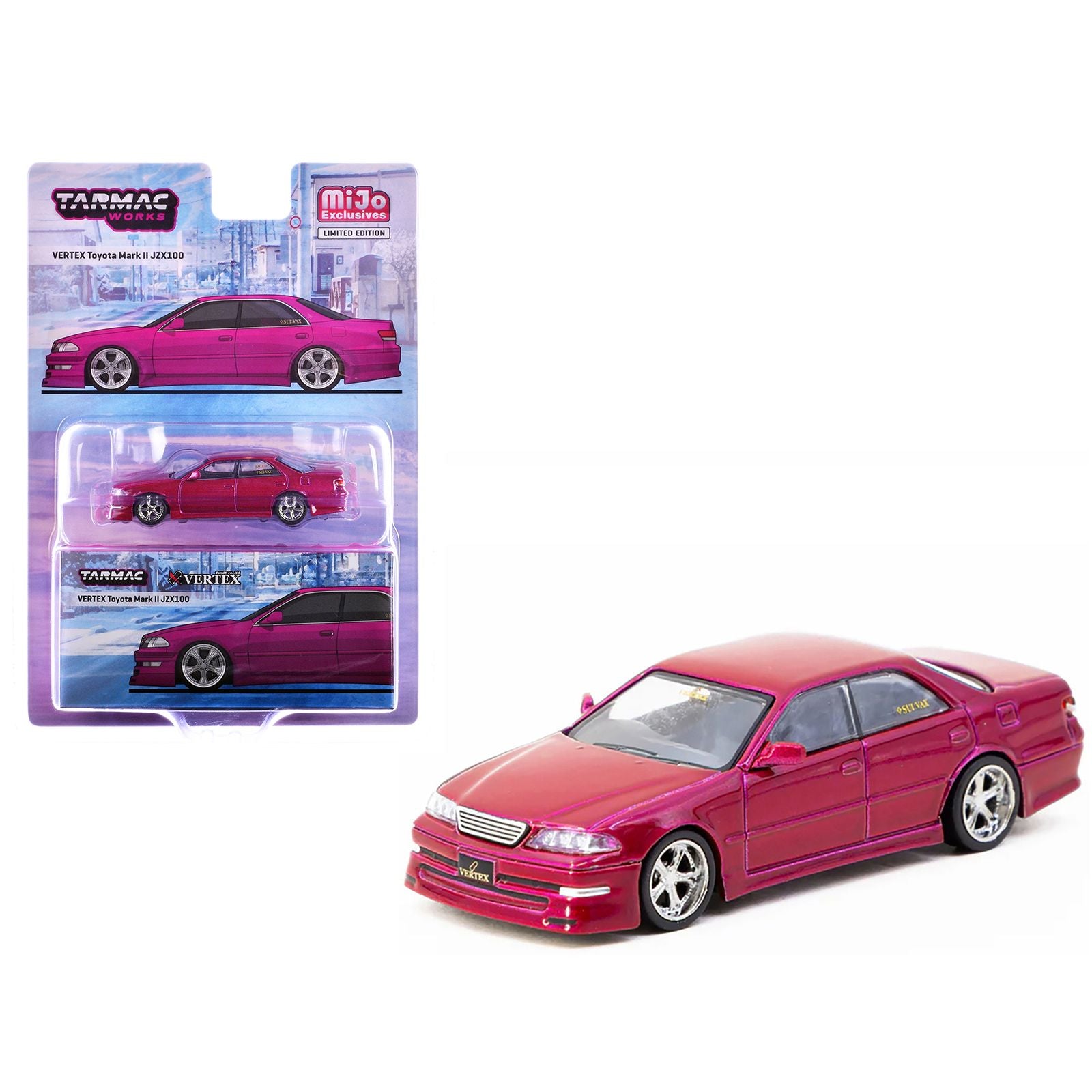 Toyota Vertex Mark II JZX100 RHD (Right Hand Drive) Hot Pink Metallic ...