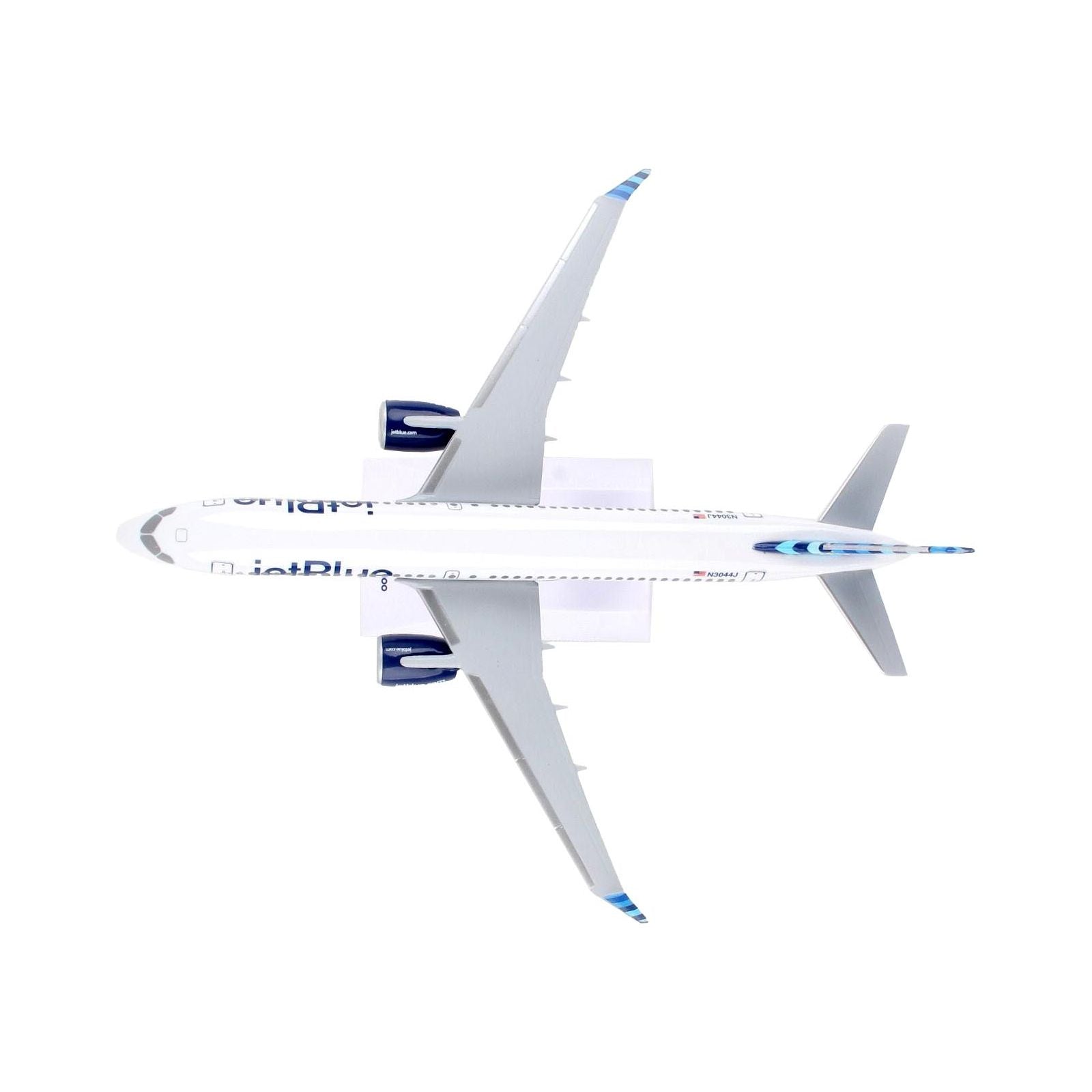 Airbus A220-300 Commercial Aircraft "JetBlue Airways" (N3044J) White w ...