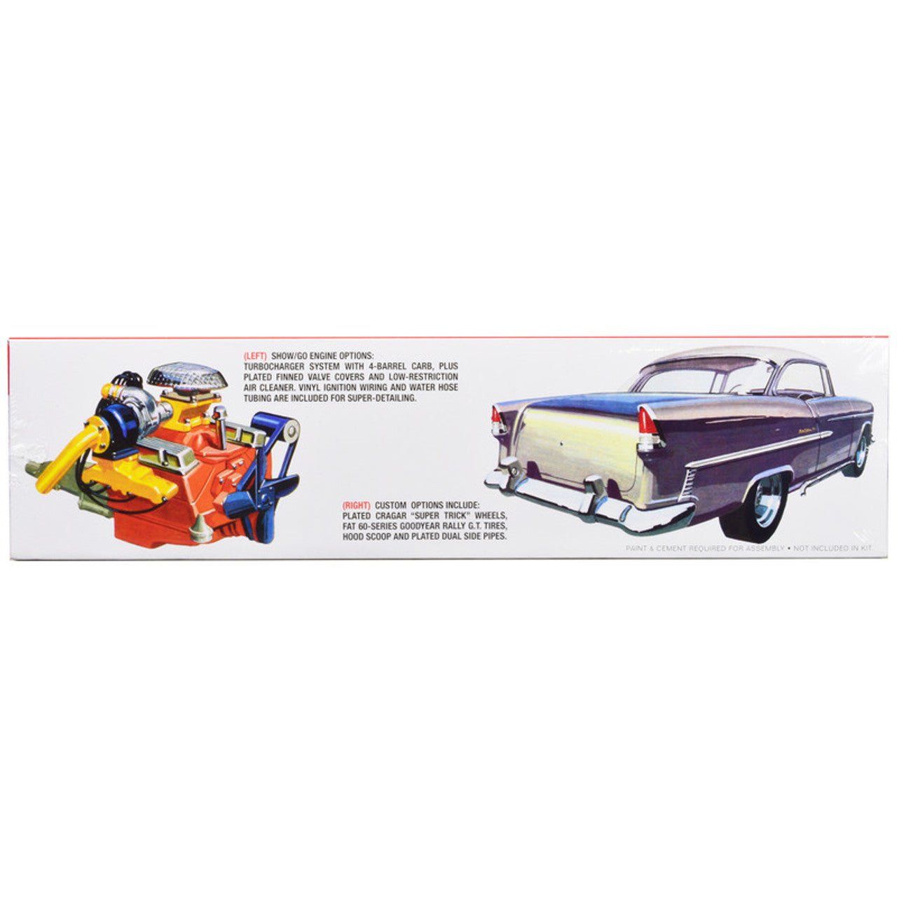 AMT 1955 Chevy Bel Air Hardtop 1:16 Scale Model Kit – ModelCars.com