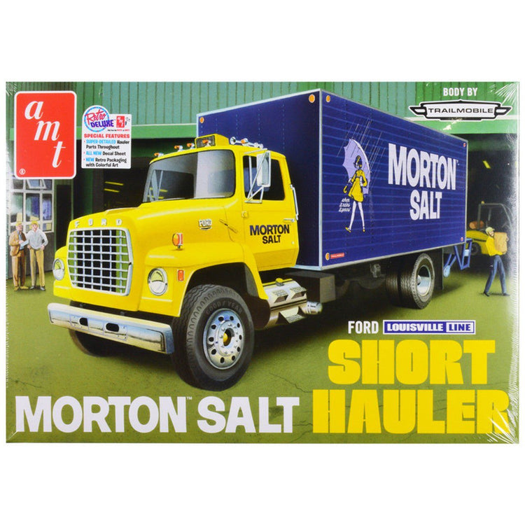 AMT Ford Louisville Short Hauler Morton Salt 1/25 Scale Model Kit ...