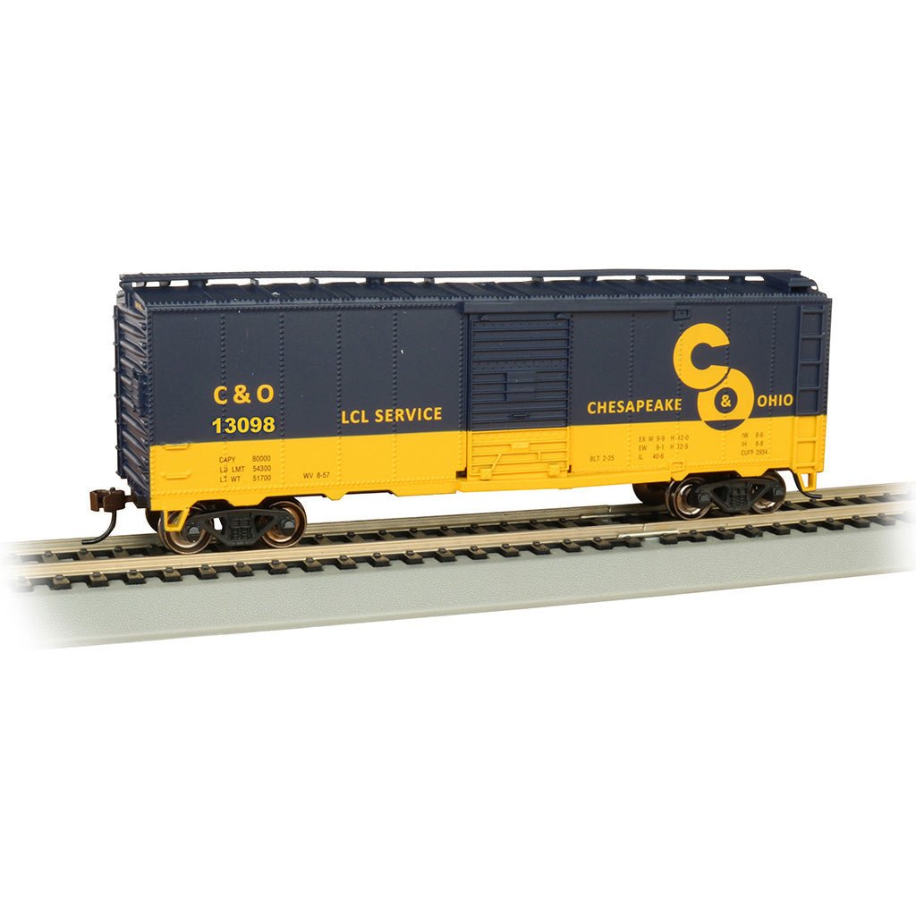 Bachmann C&O® #13098 40' Box Car (HO Scale) – ModelCars.com