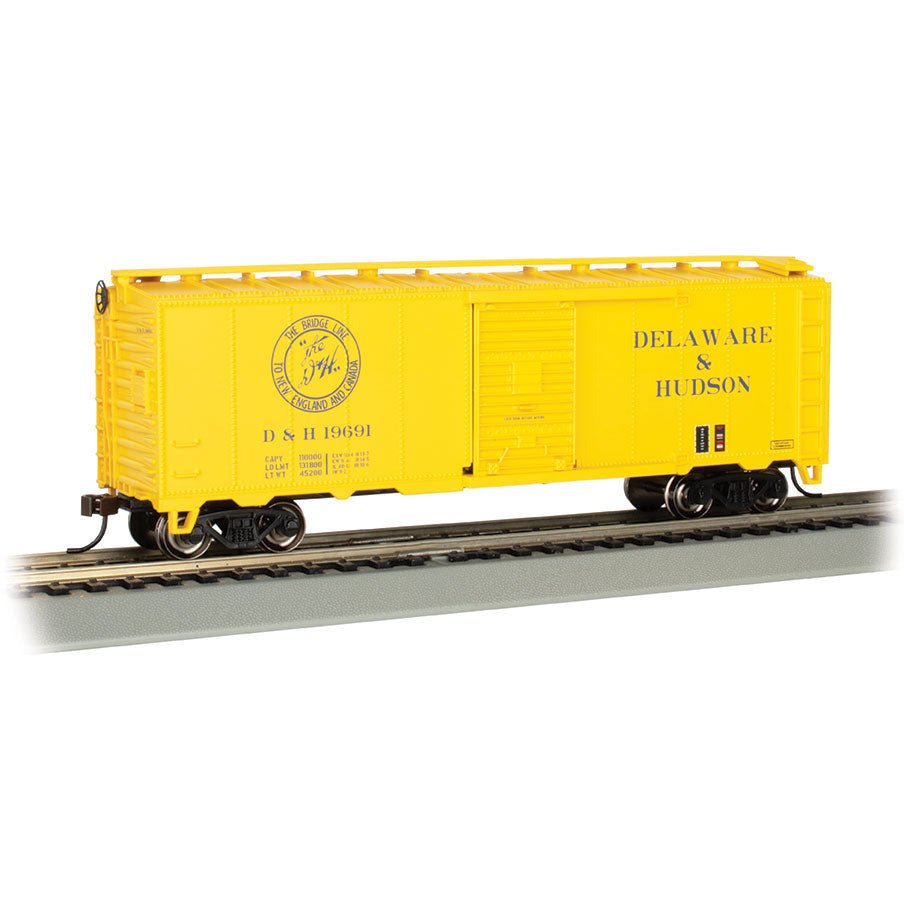 Bachmann Delaware & Hudson #19691 - 40' Box Car (HO Scale) – ModelCars.com