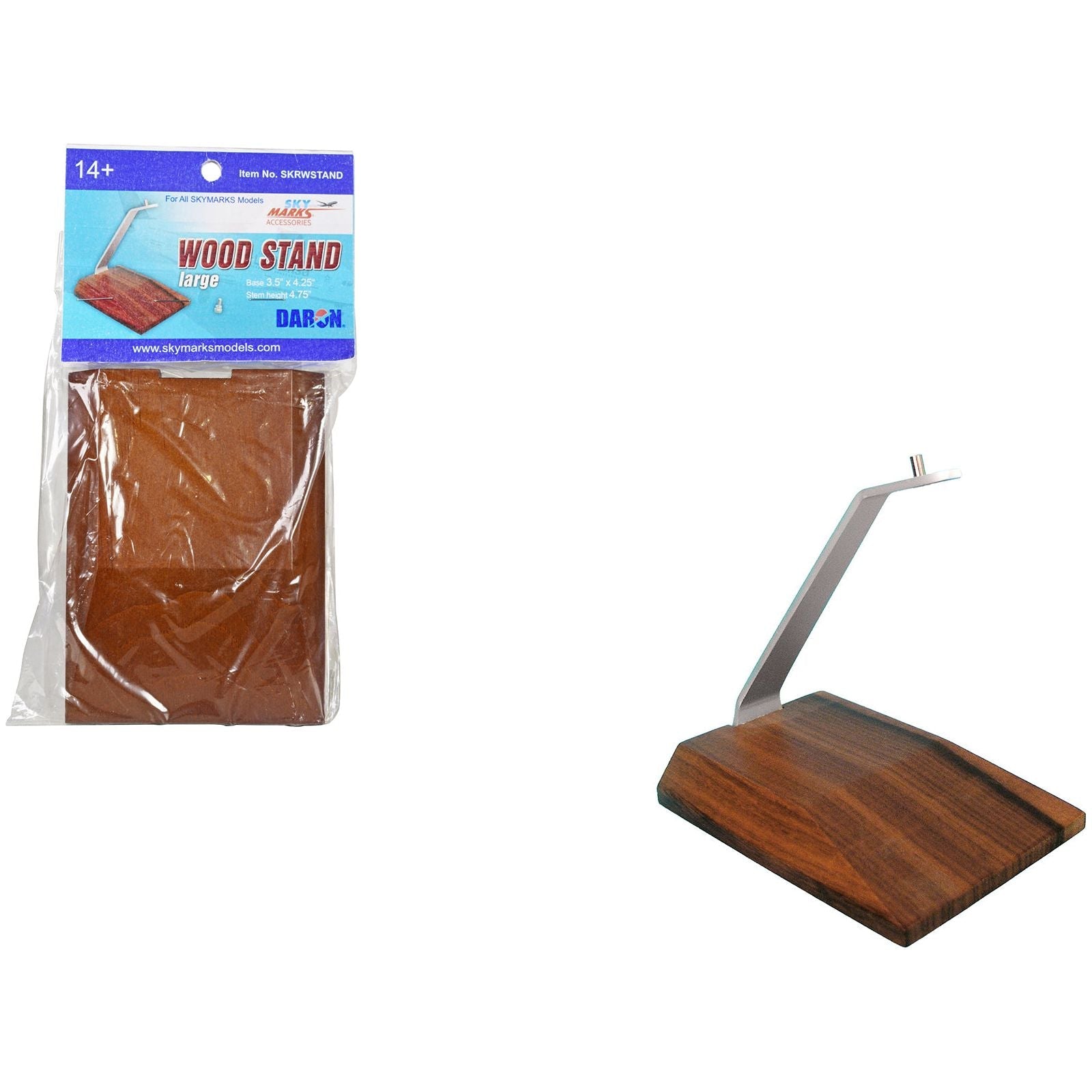 Large Wood Stand for "Skymarks" All Scale Models by Skymarks