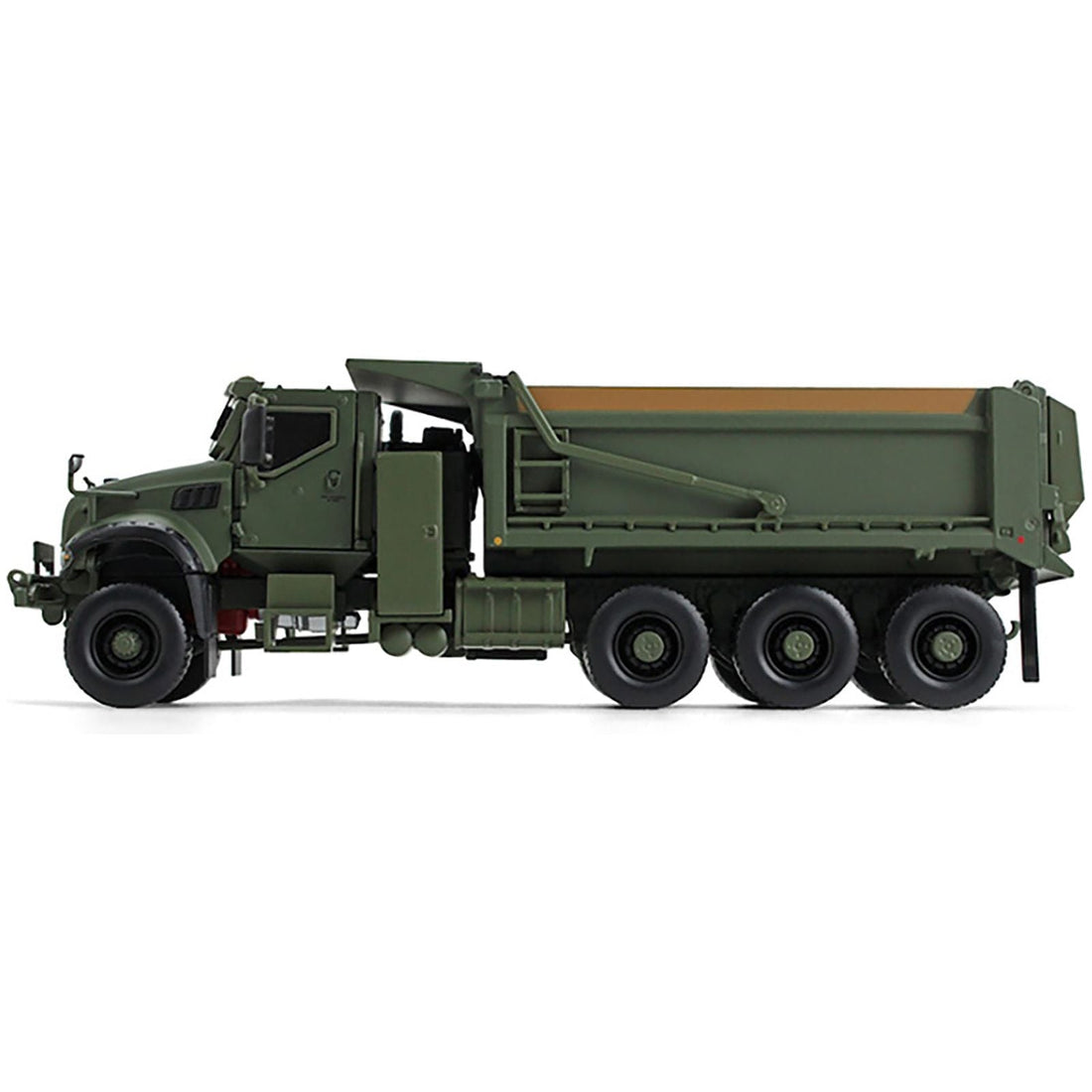 Mack Defense M917A3 Heavy Dump Truck Green 1/50 Diecast Model by First ...