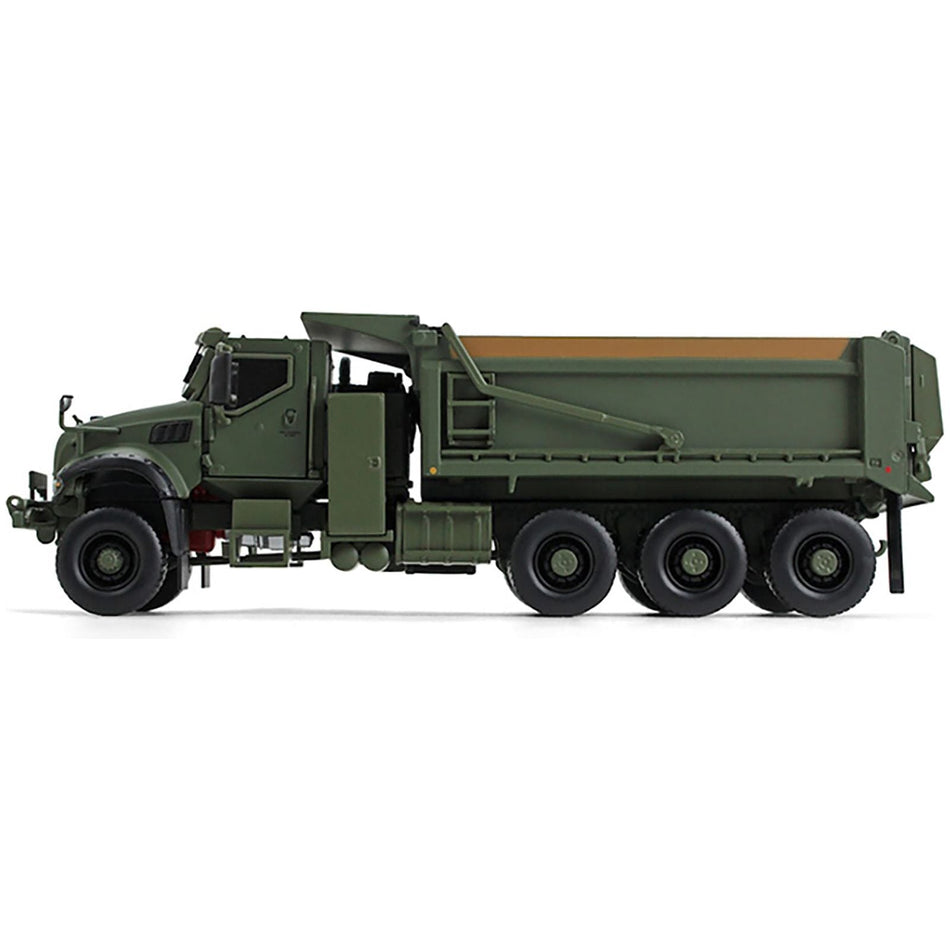Mack Defense M917A3 Heavy Dump Truck Green 1/50 Diecast Model by First ...