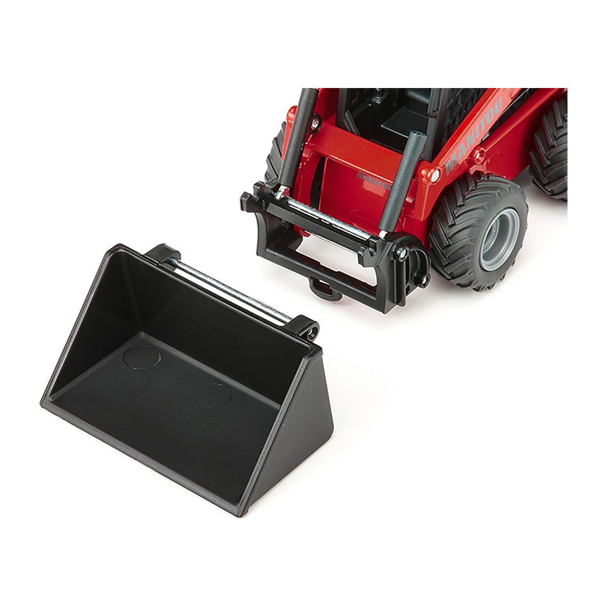Manitou 3300V Skid Steer Loader Red 1/32 Diecast Model by Siku
