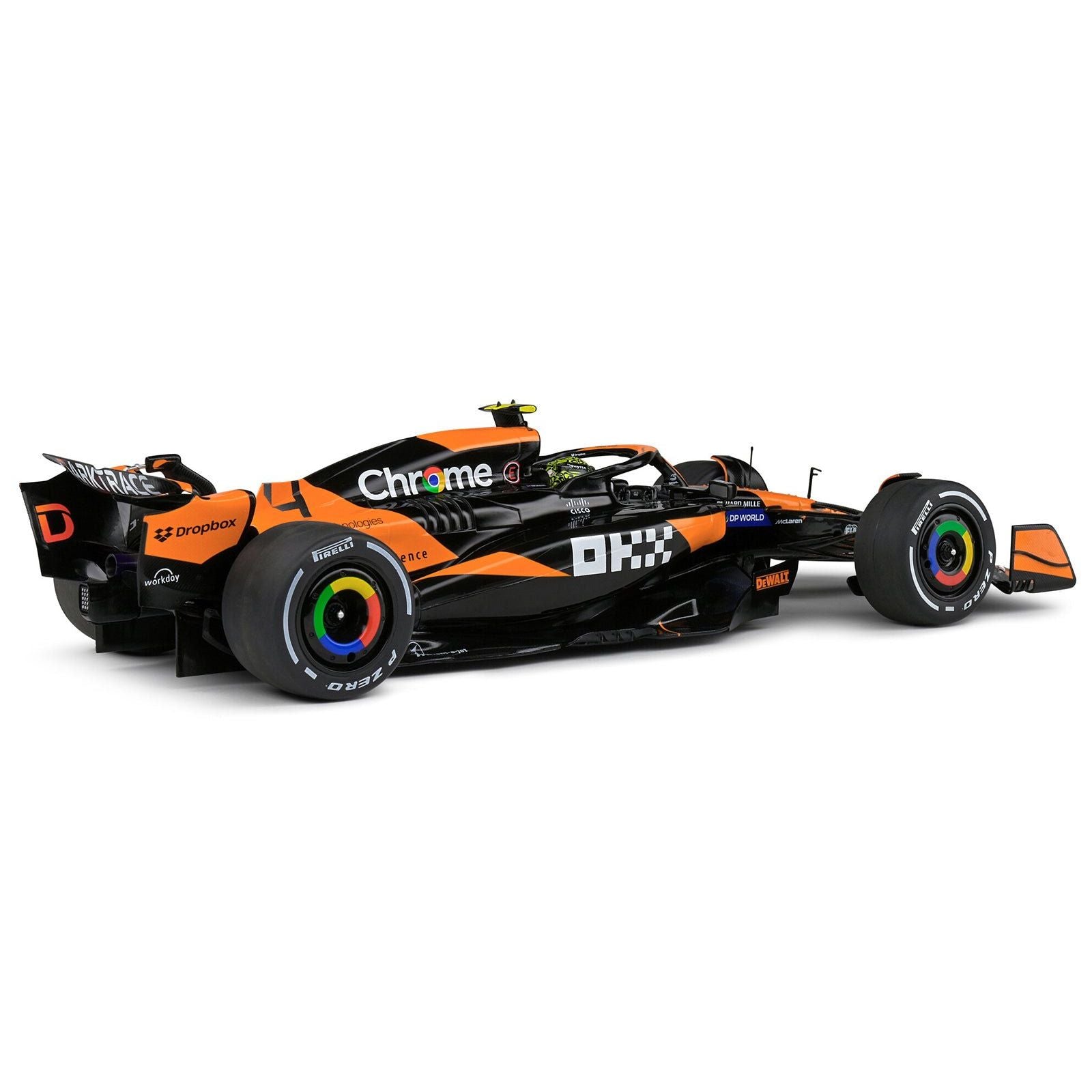 McLaren MCL38 #4 Lando Norris Winner Formula One F1 Miami GP 1/18