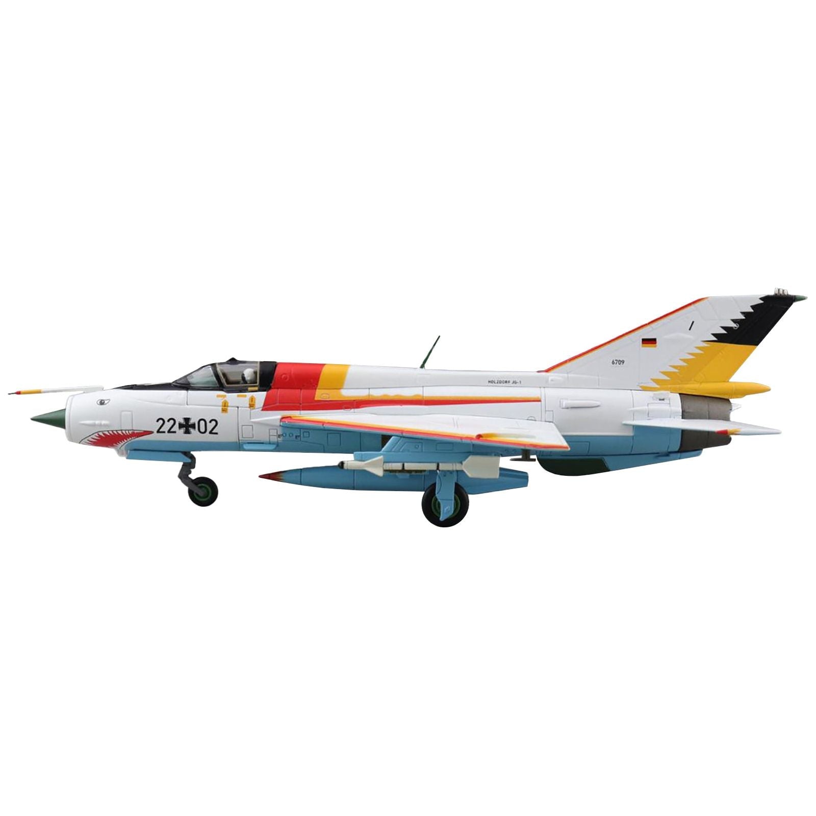 Mikoyan-Gurevich MIG-21SPS Fighter Aircraft (1990) 1/72 Diecast Model