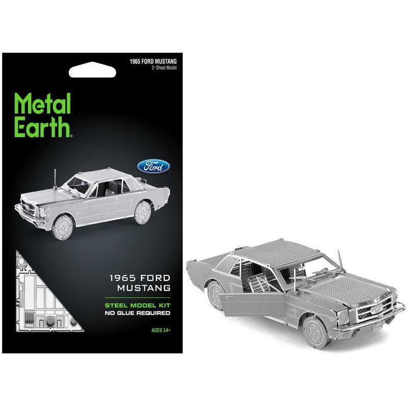 Model Kit 1965 Ford Mustang Metal (Moderate Difficulty) Steel Model by ...