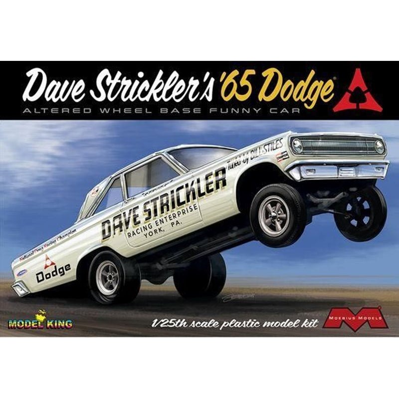 Moebius MOE2451 1/25 1965 Dave Strickler Dodge Altered Wheel Base