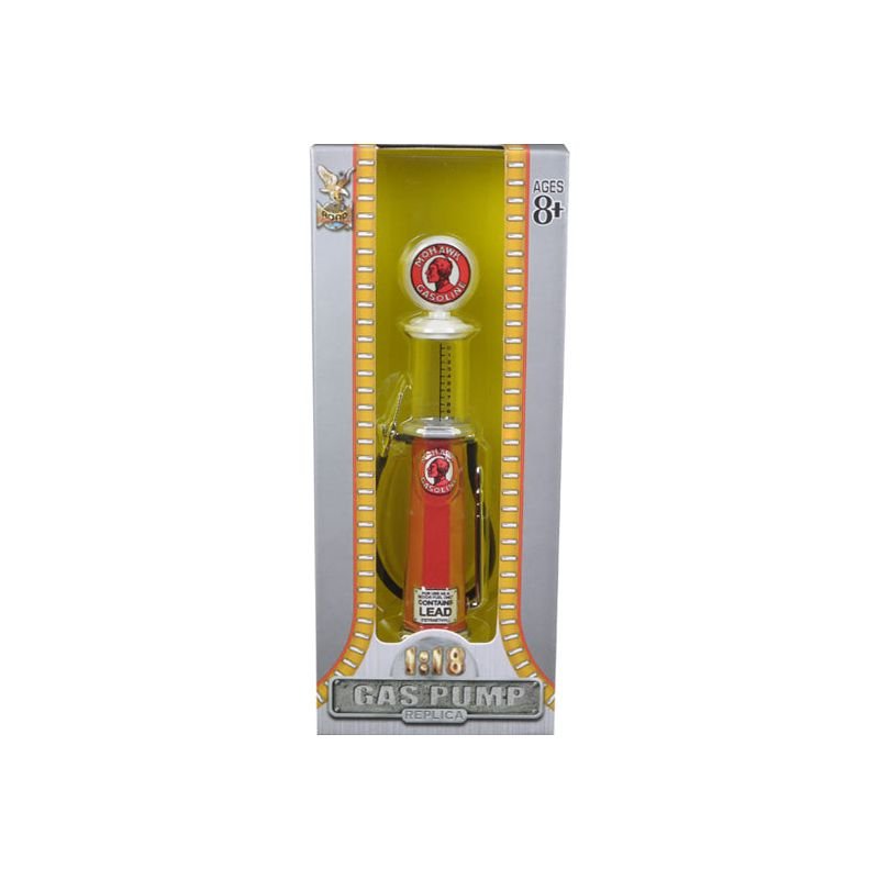 Mohawk Gasoline Vintage Gas Pump Cylinder 1/18 Diecast Replica