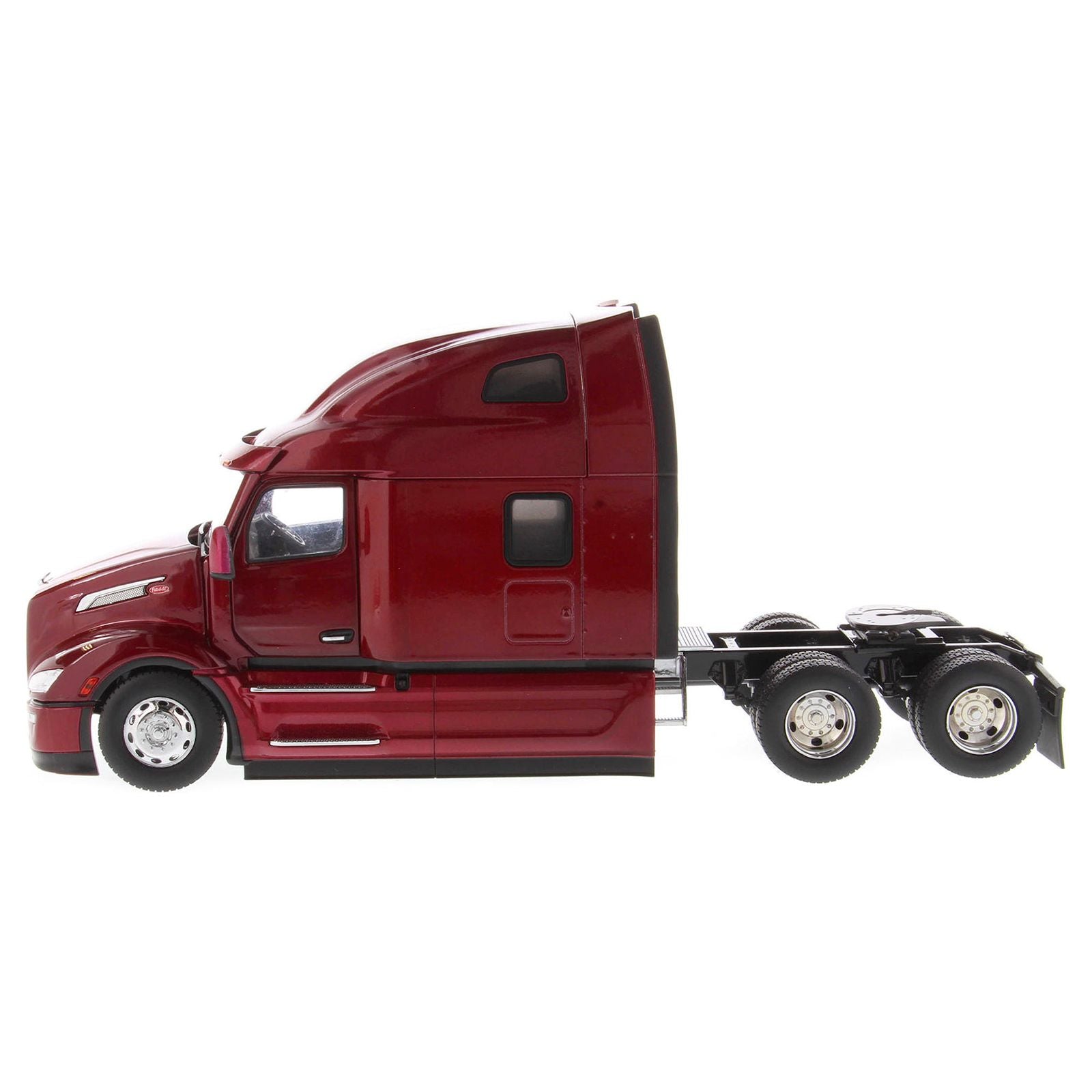 Peterbilt 579 Ultraloft Tractor Truck Red Metallic 1/32 Diecast Model