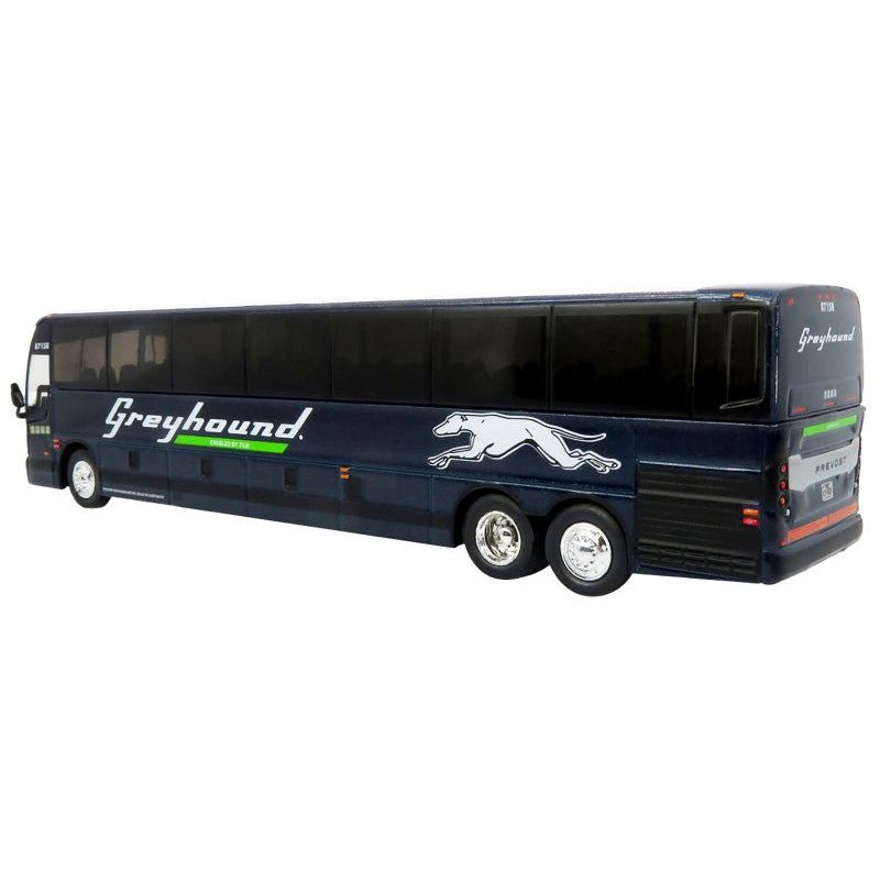 Prevost X3-45 Coach Bus Blue Metallic Limited Edition 1/87 Diecast