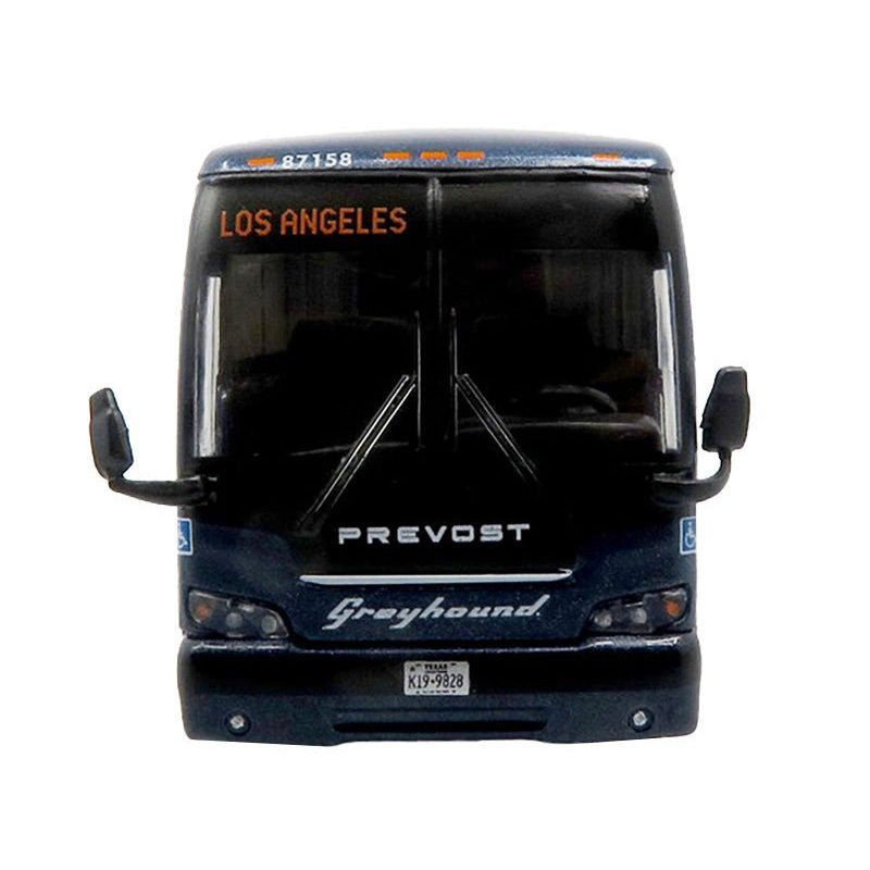Prevost X3-45 Coach Bus Blue Metallic Limited Edition 1/87 Diecast