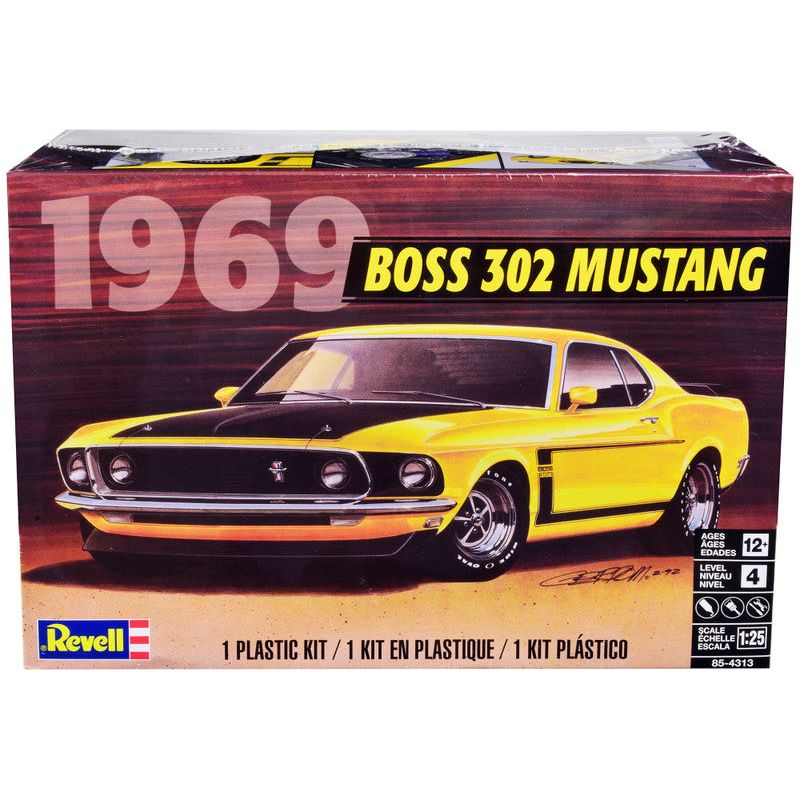Revell 1969 Boss 302 Mustang Scale 1/25 model kit – ModelCars.com