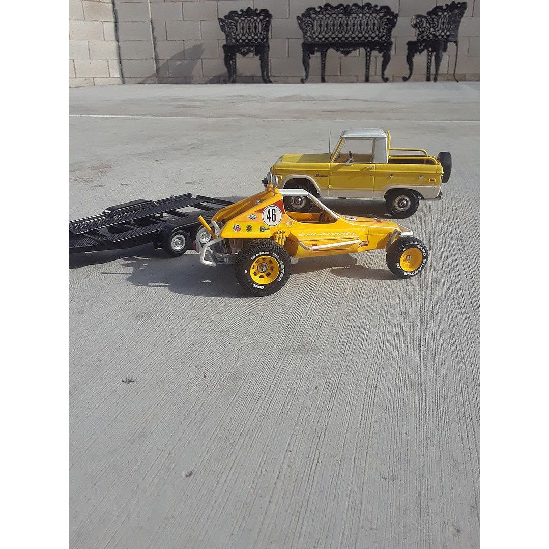 Revell Ford Bronco Half Cab with Dune Buggy & Trailer 1/25 Scale Model ...