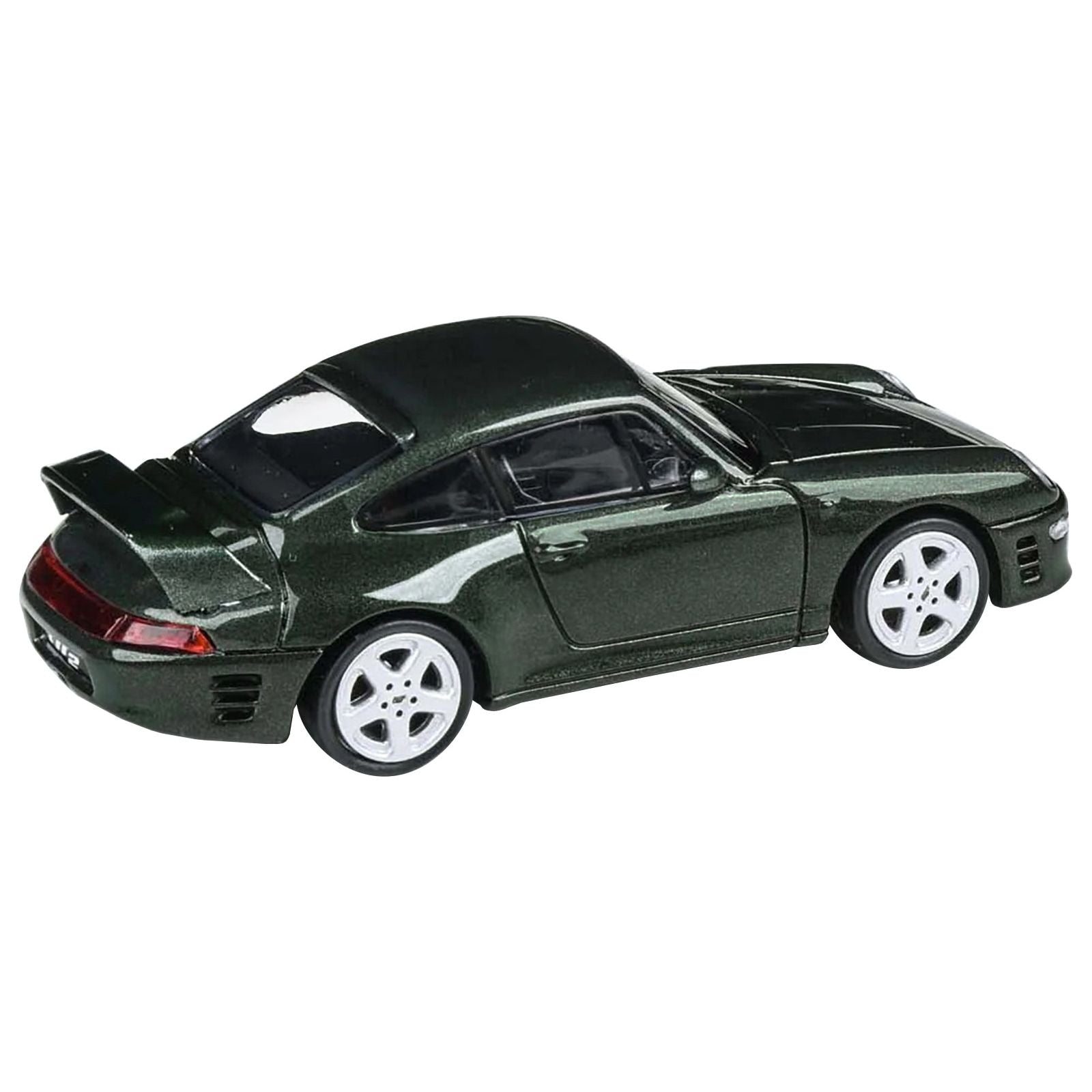 RUF CTR2 Forest Green Metallic 1/64 Diecast Model Car by Paragon Models