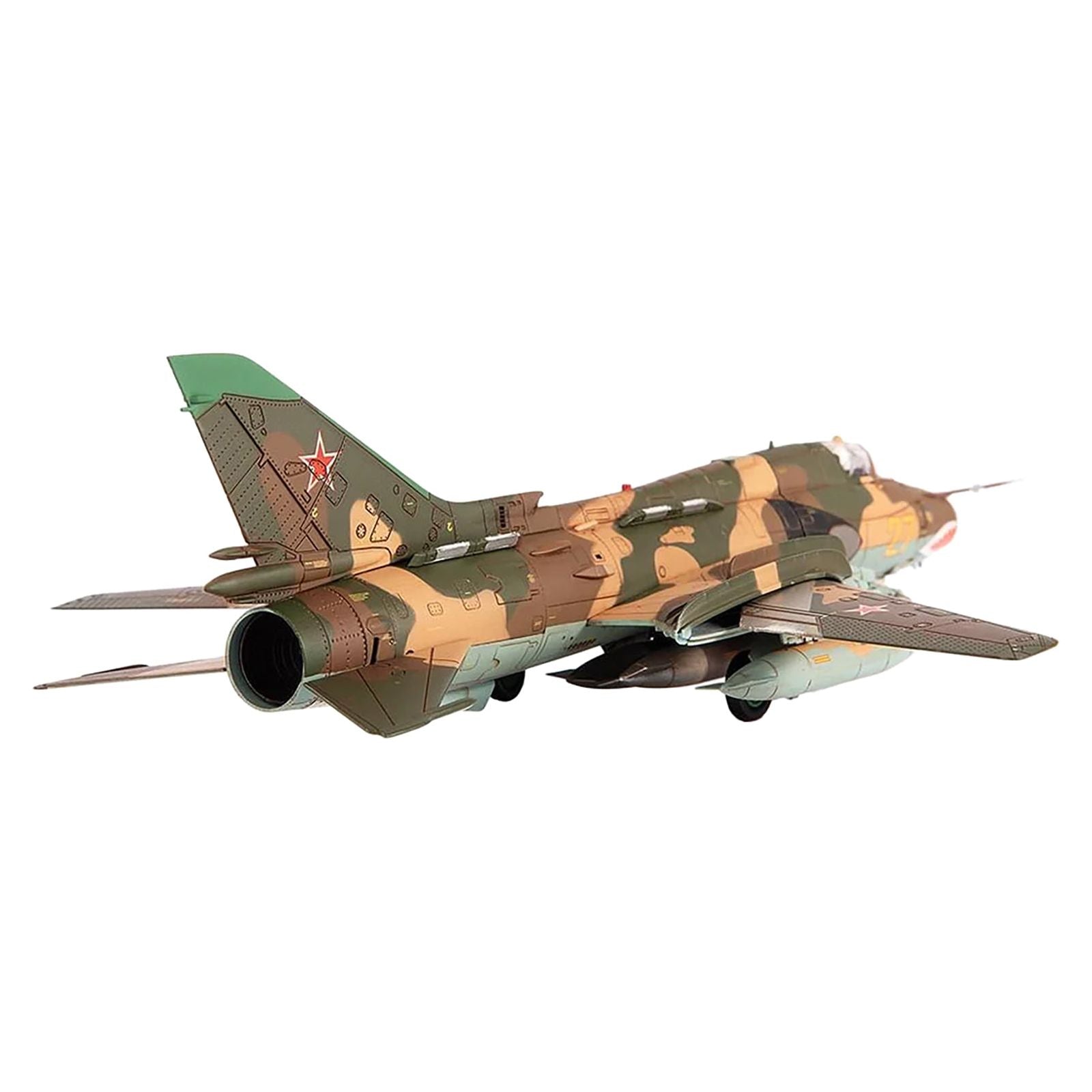 Sukhoi Su-17 Fitter Fighter-Bomber Aircraft "2nd Squadron 20 Guards Fi ...