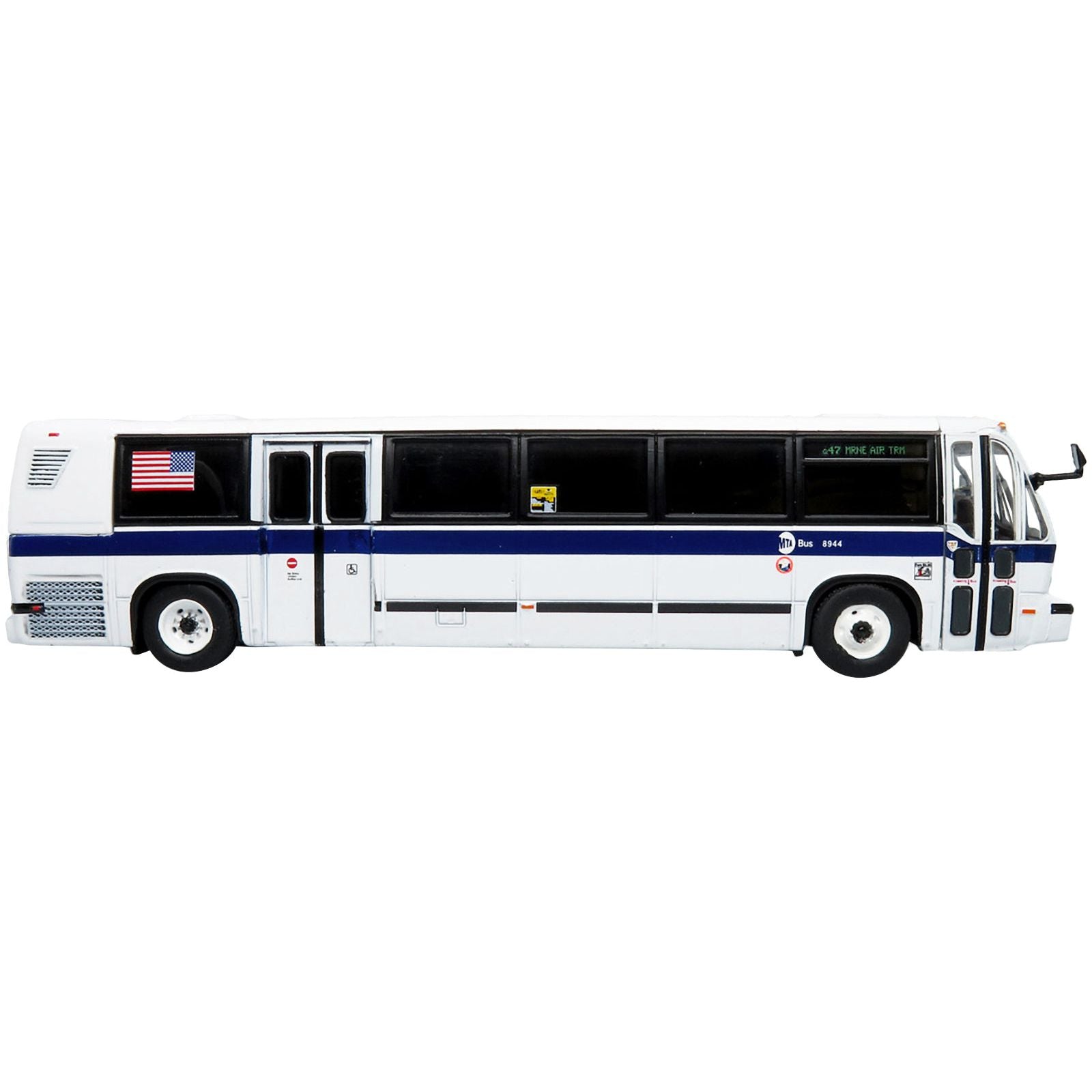 TMC RTS Transit Bus MTA New York "47 LaGuardia Airport" 1/87 Model