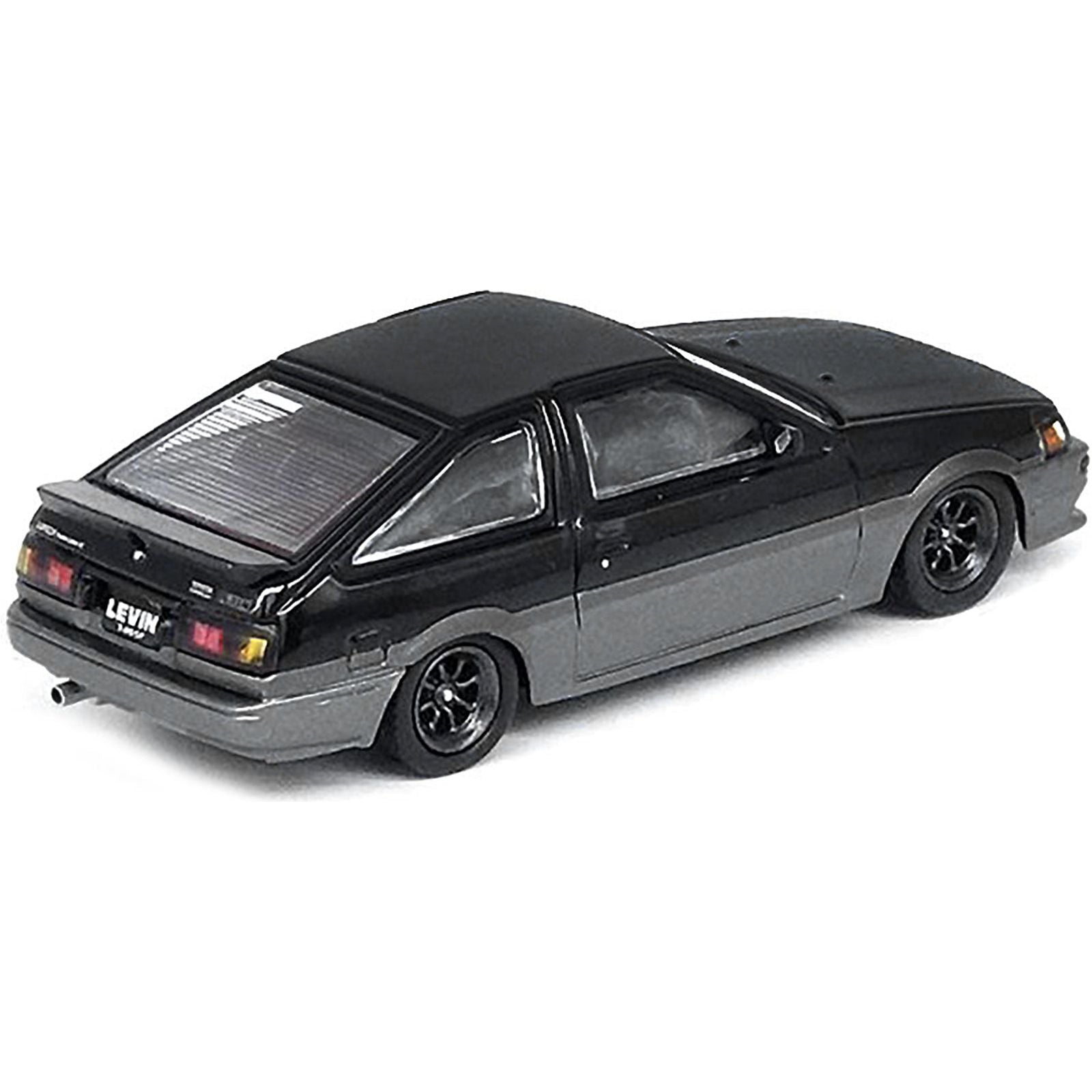 Toyota Corolla AE86 Levin RHD (Right Hand Drive) Black and Gray Metall ...