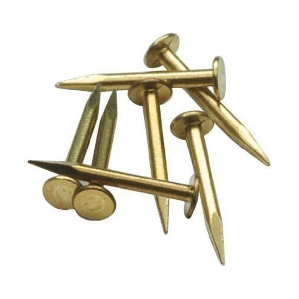 TRACK NAILS-BRASS