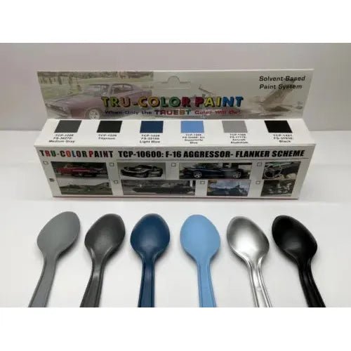 Tru-Color F-16 AGGRESSOR,BLUE FLANK – ModelCars.com