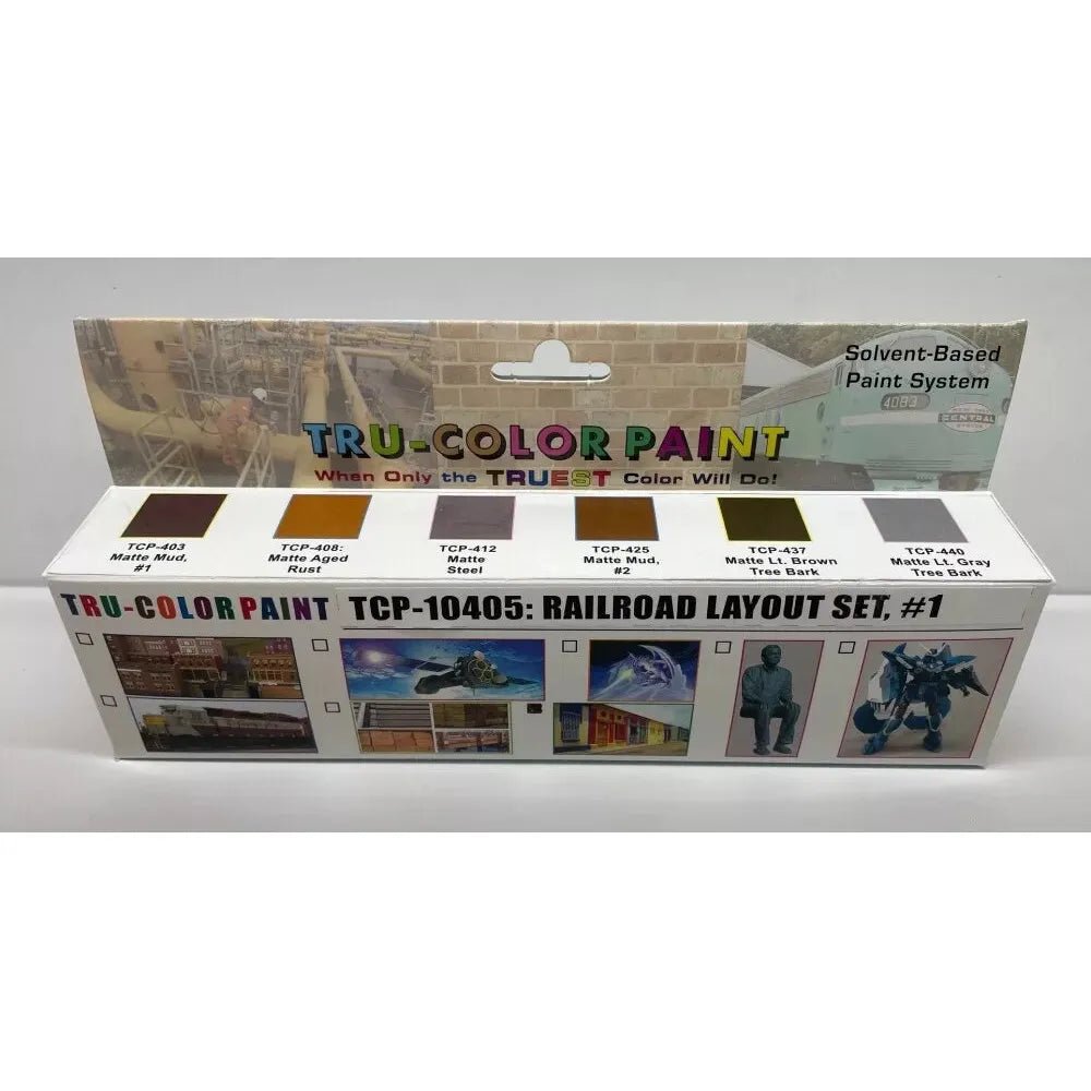 Tru-Color RAILROAD LAYOUT SET #1