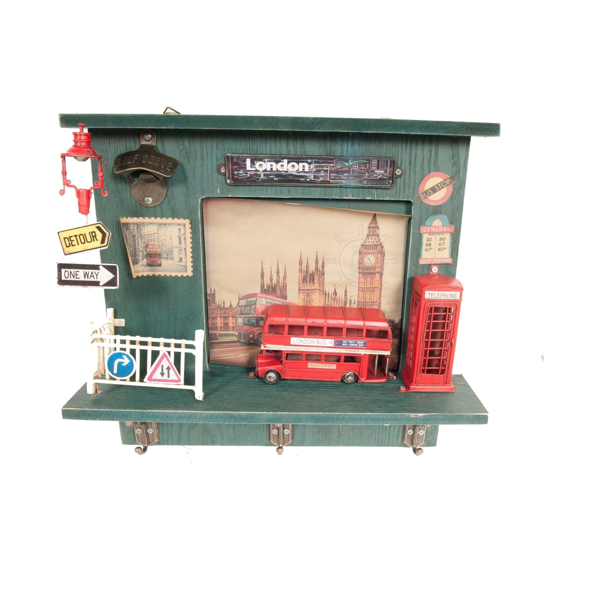 Vintage Double Decker London Bus Shadow Box – ModelCars.com
