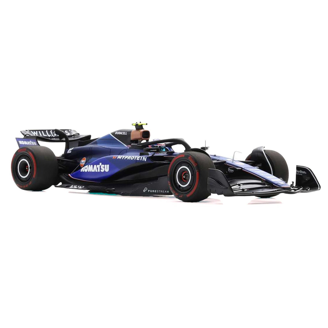 Williams FW46 #2 Logan Sargeant Formula One F1 with Acrylic Display